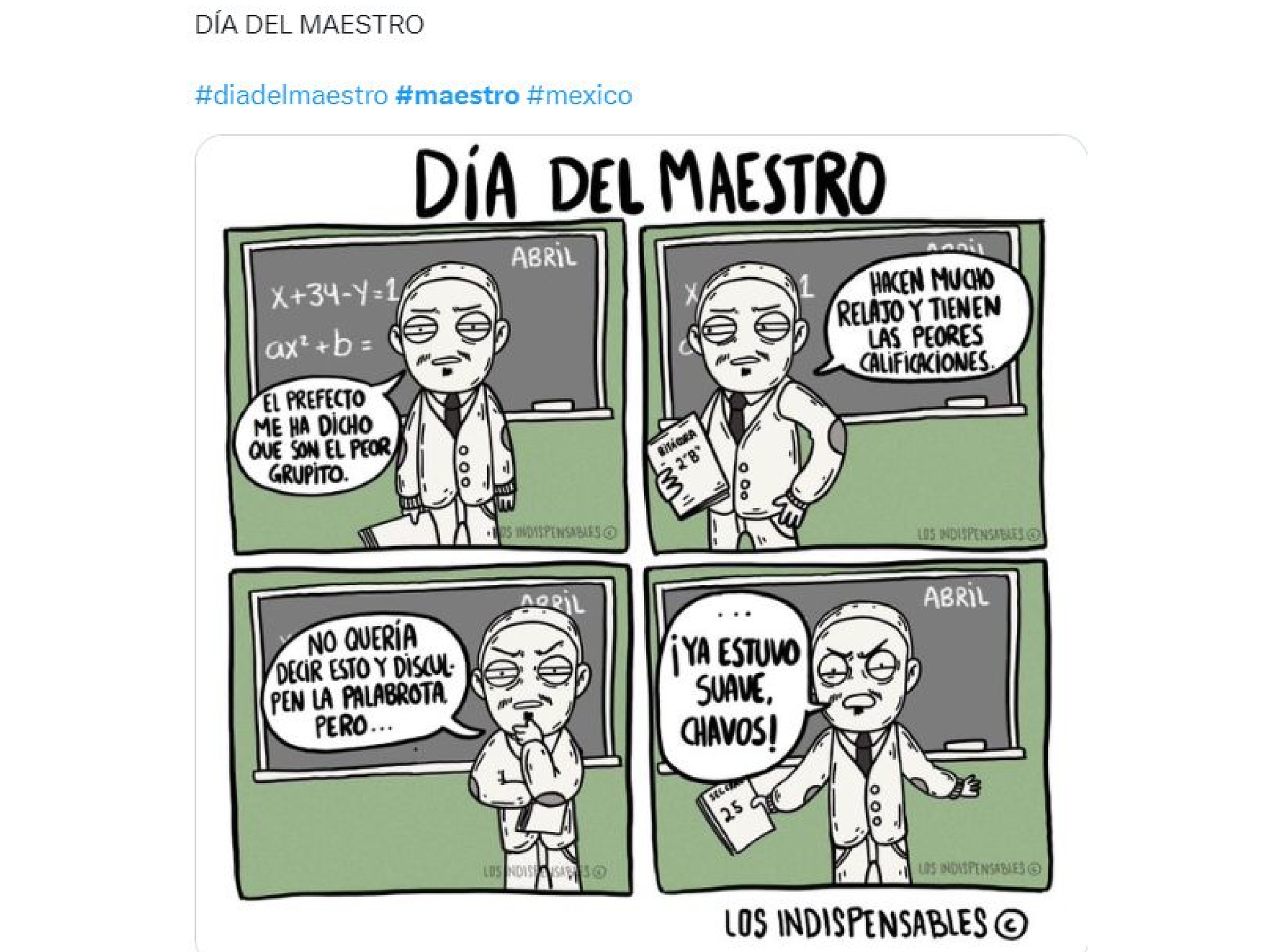 Día del Maestro: los mejores memes de usuarios - Foto 2 de 10 | MARCA.com
