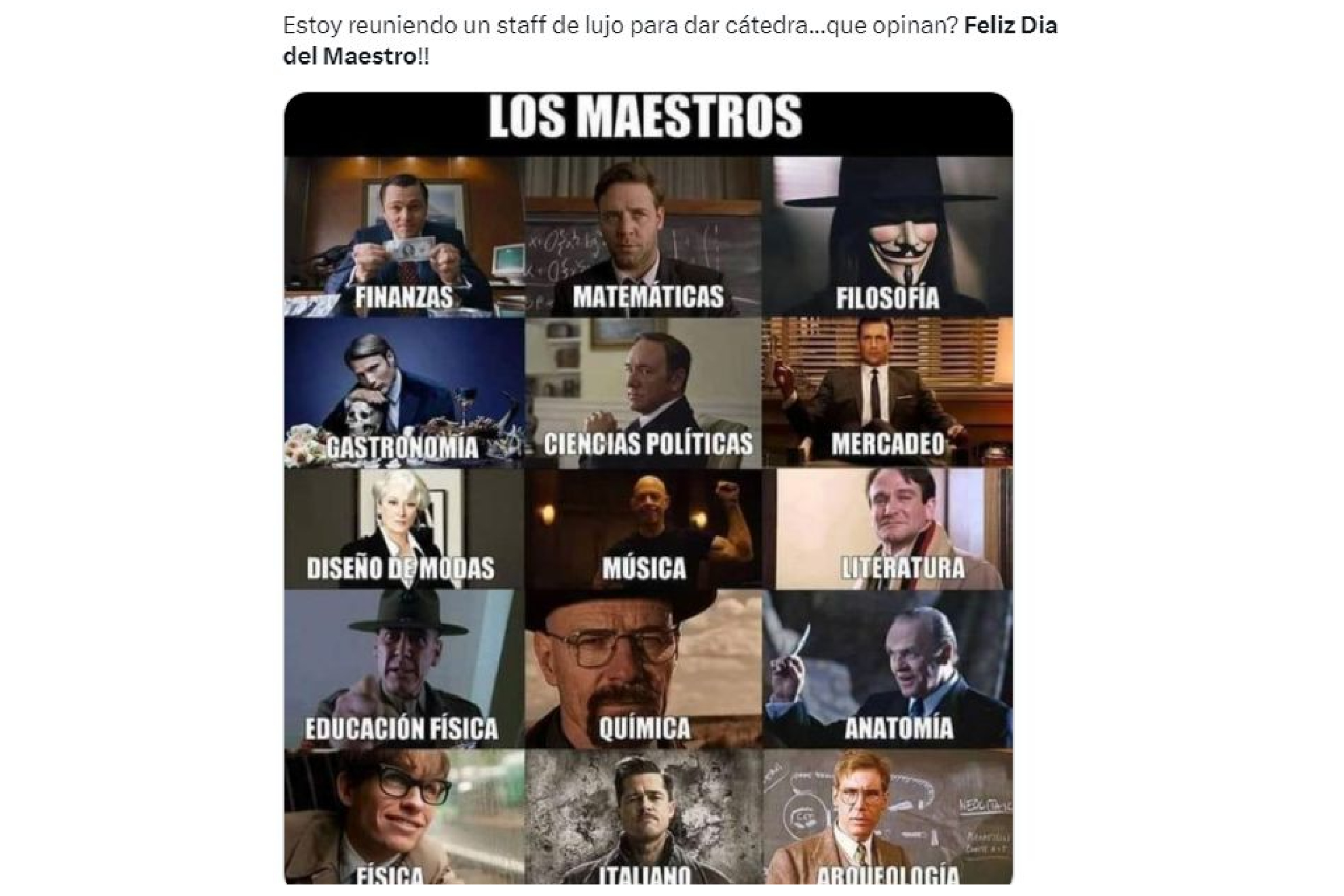 Día del Maestro: los mejores memes de usuarios - Foto 7 de 10 | MARCA.com