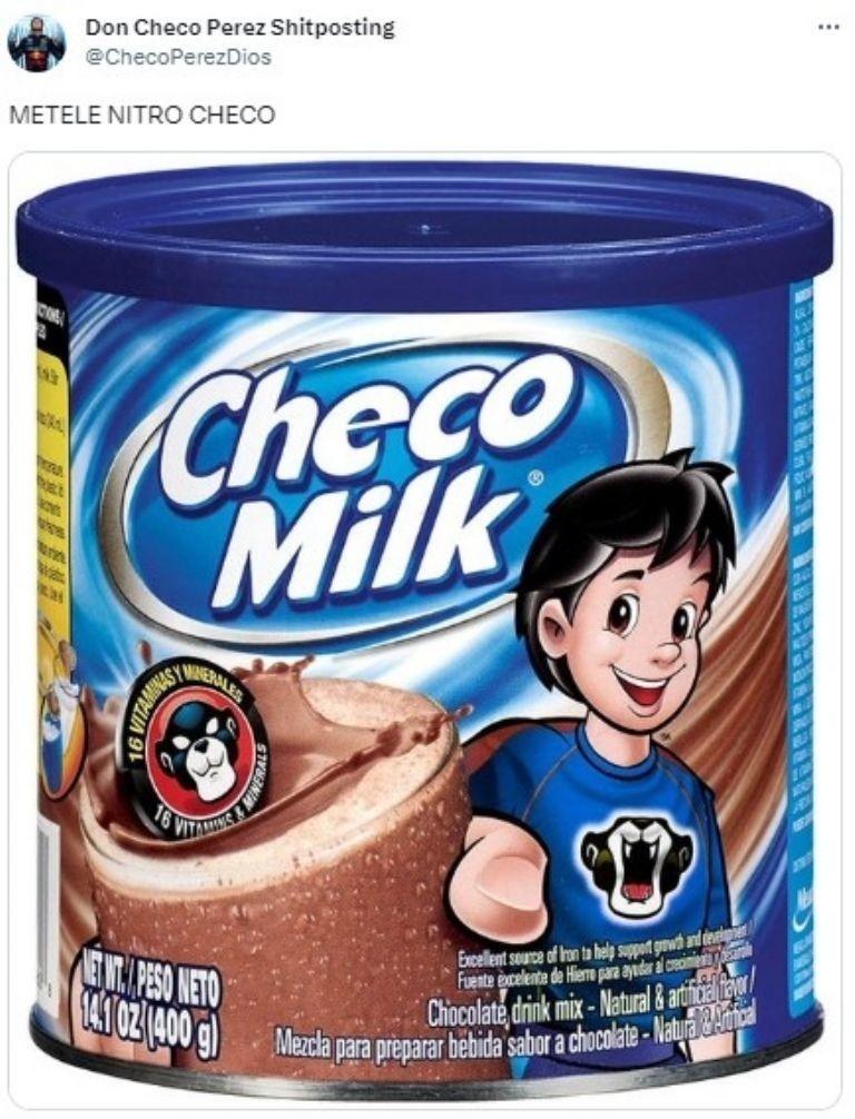 Checo milk | MARCA.com