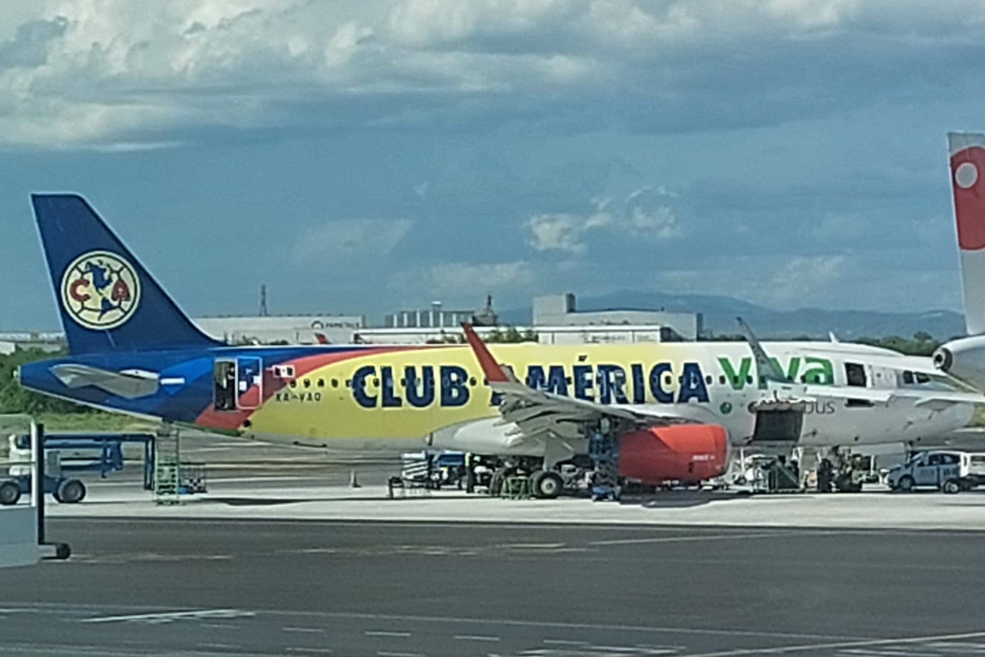 América estrena "Alas" con su avión para ir a Mazatlán en acuerdo ...