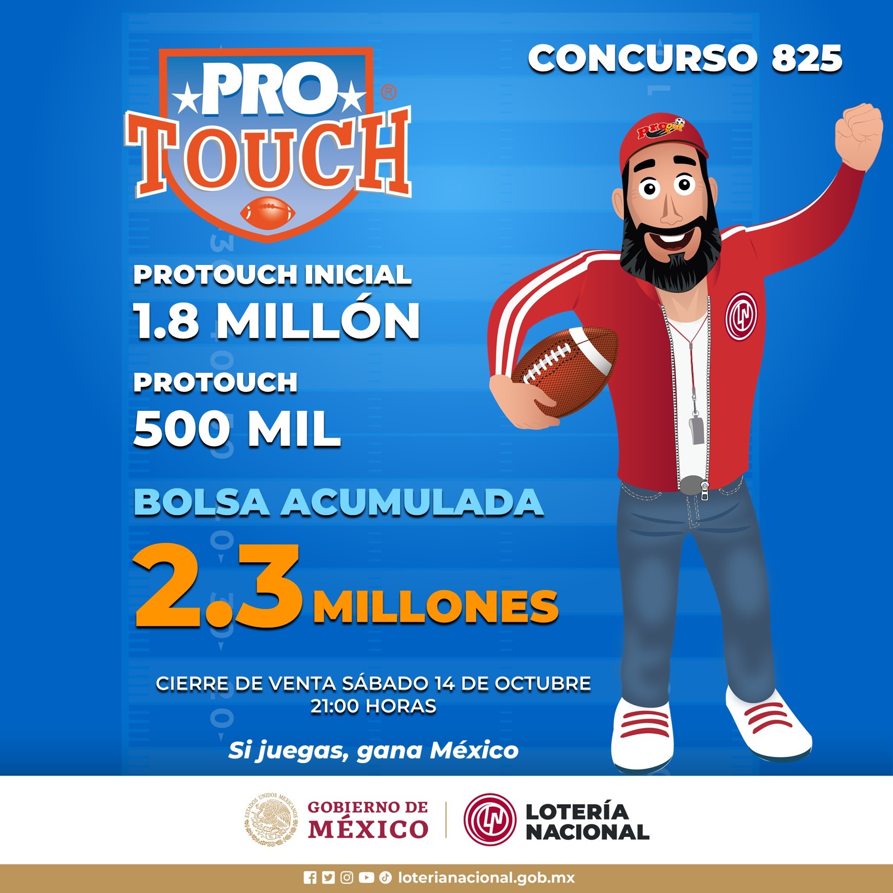 Protouch 825: Quiniela de la semana, cómo jugar y guía de la Semana 6 de la NFL | MARCA México