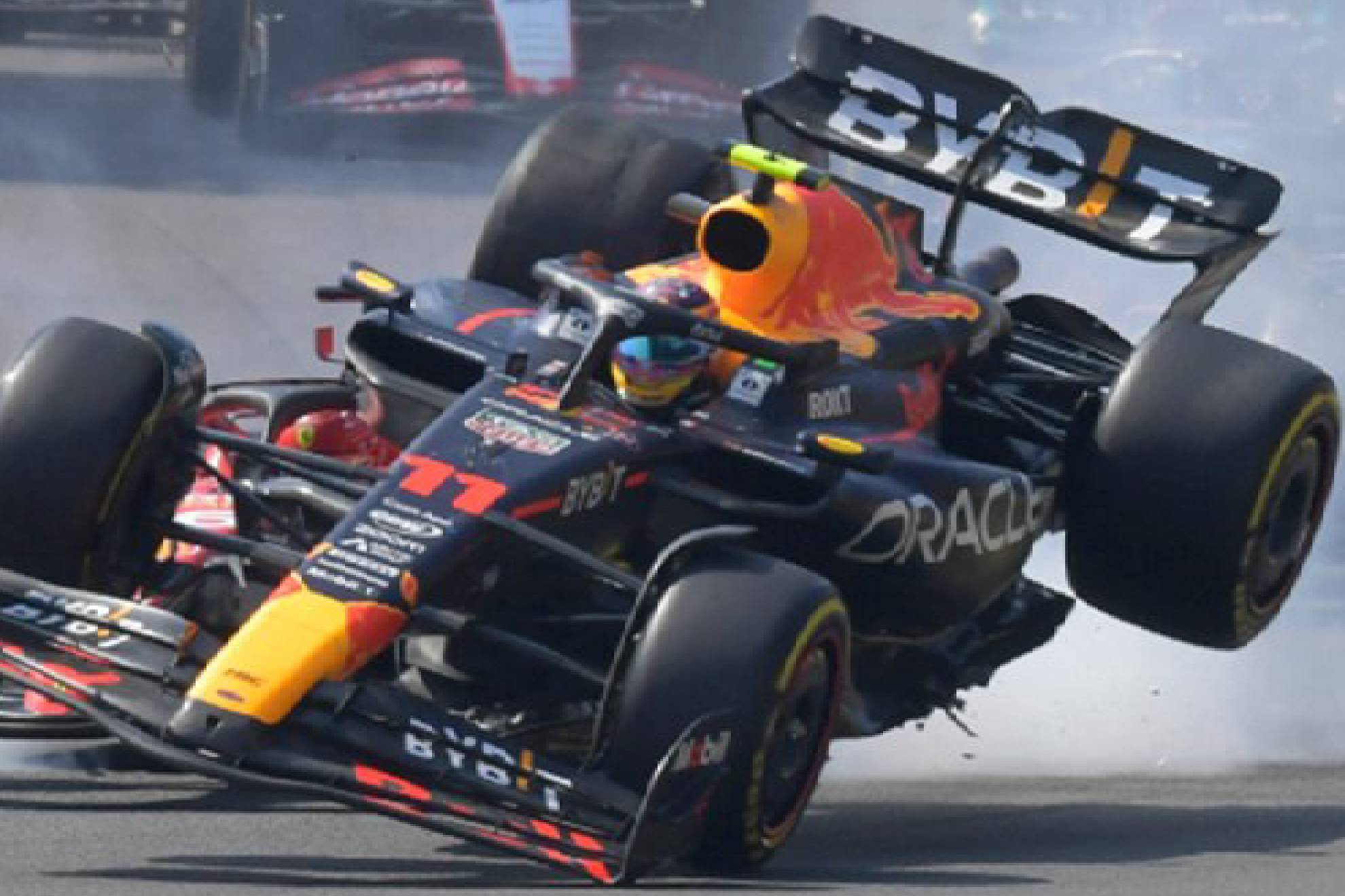 Checo Pérez abandona y fracasa en GP de México; Verstappen, Hamilton y ...