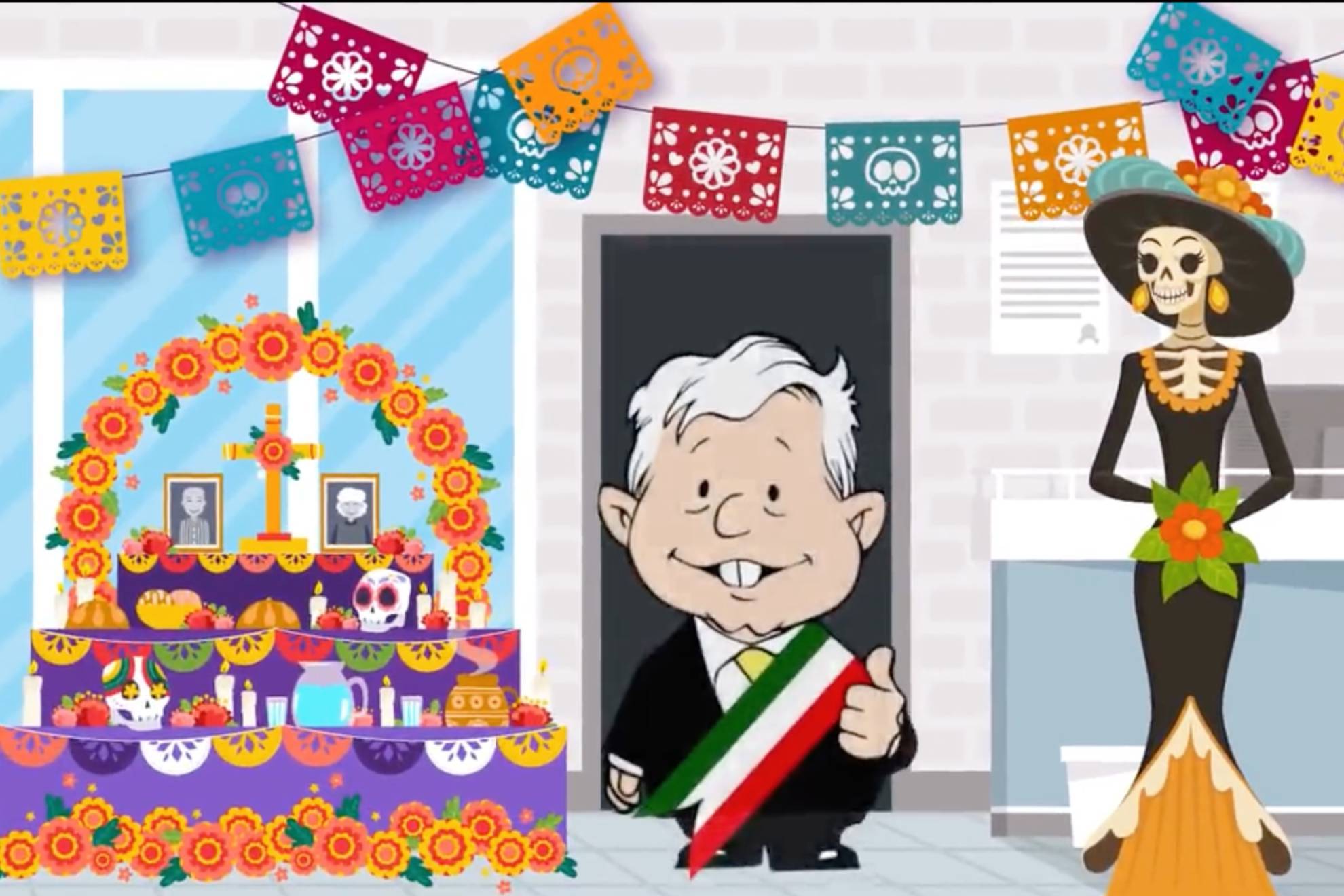 Morena y Lord Molécula dedican "calaverita" a AMLO en 'Día de Muertos ...