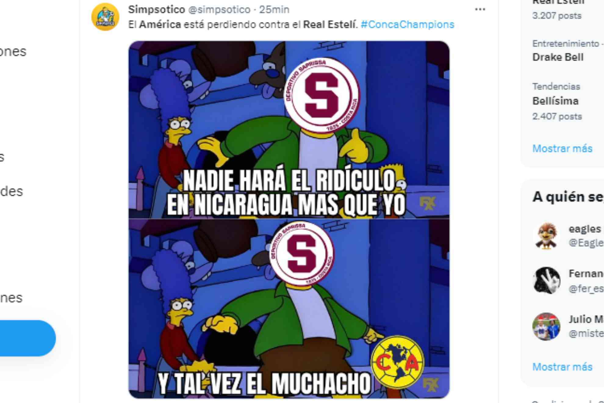 Memes: américa es humillado por real estelí y... | MARCA.com