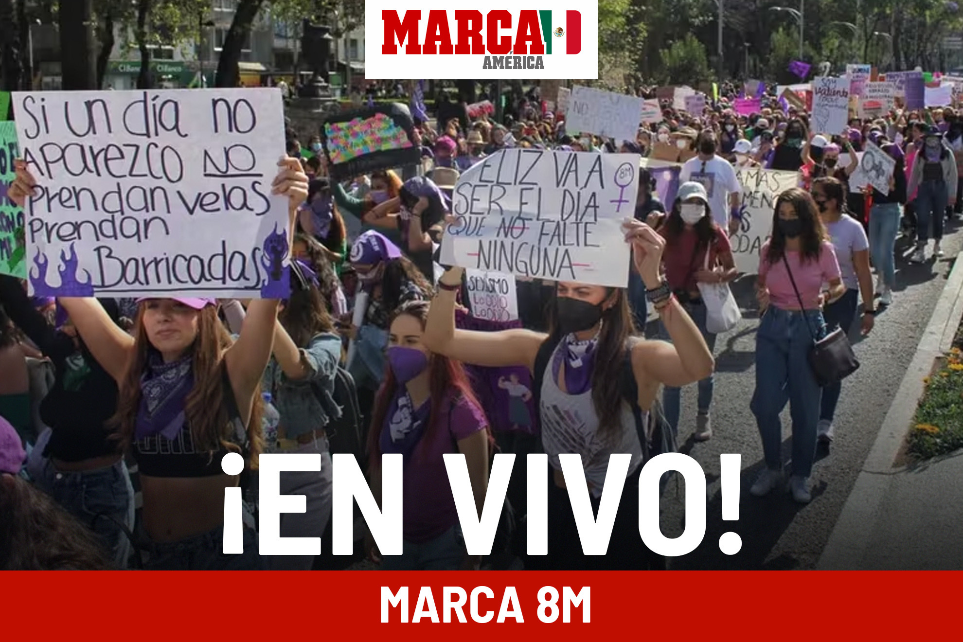 Marcha 8M EN VIVO hoy. Ruta en CDMX y minuto a minuto del recorrido ...