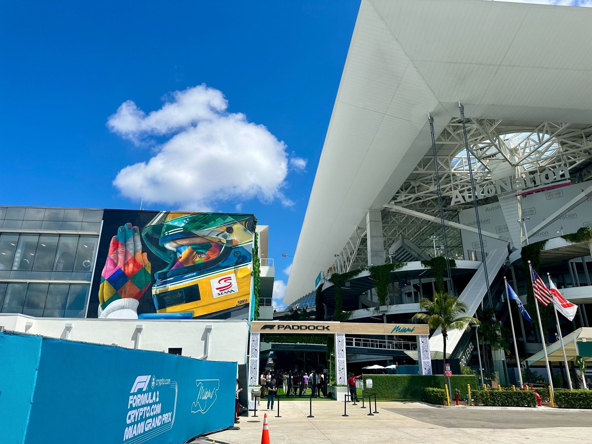 Ayrton Senna Vive: El Mural que conmueve el GP de Miami | MARCA México