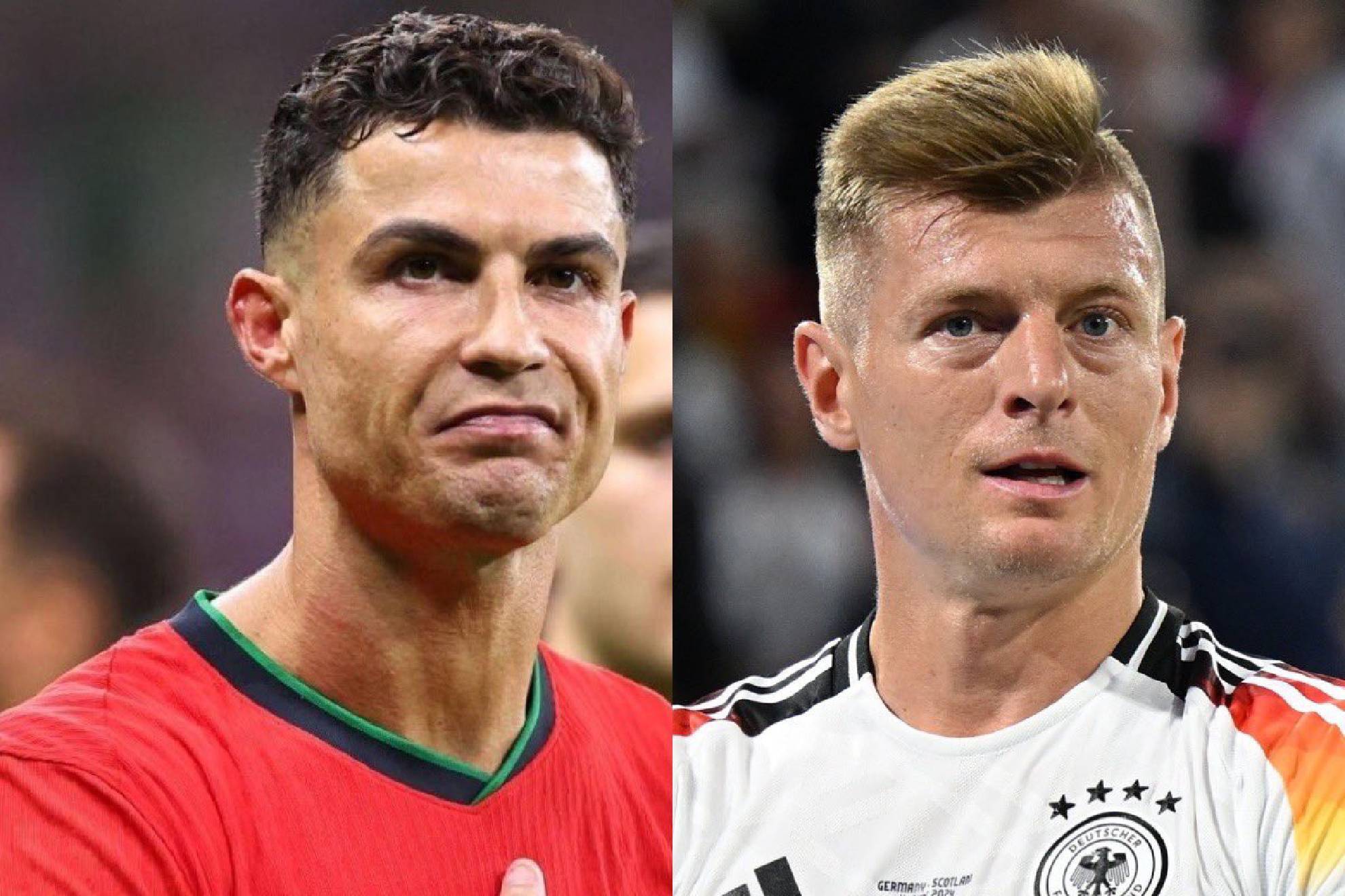 Cristiano Ronaldo, Toni Kroos y el retiro en la Euro 2024 tras ...