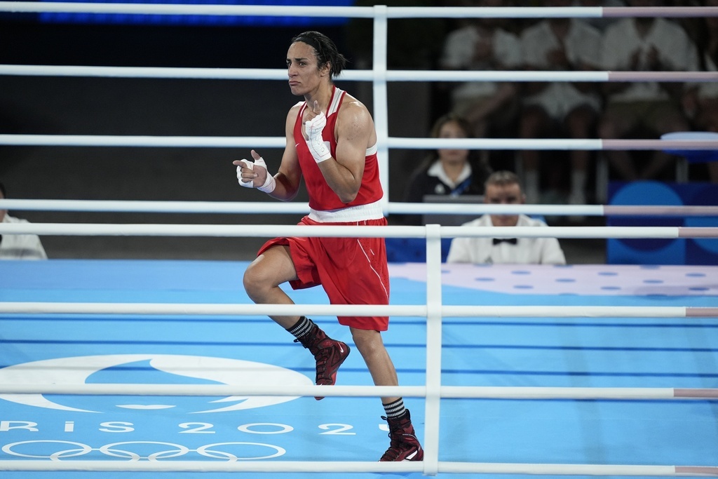 La boxeadora argelina, ganadora de un oro en los... | MARCA.com