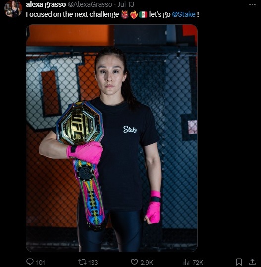¿Cuándo pelea Alexa Grasso vs Valentina Shevchenko? Peso y cuántas ...