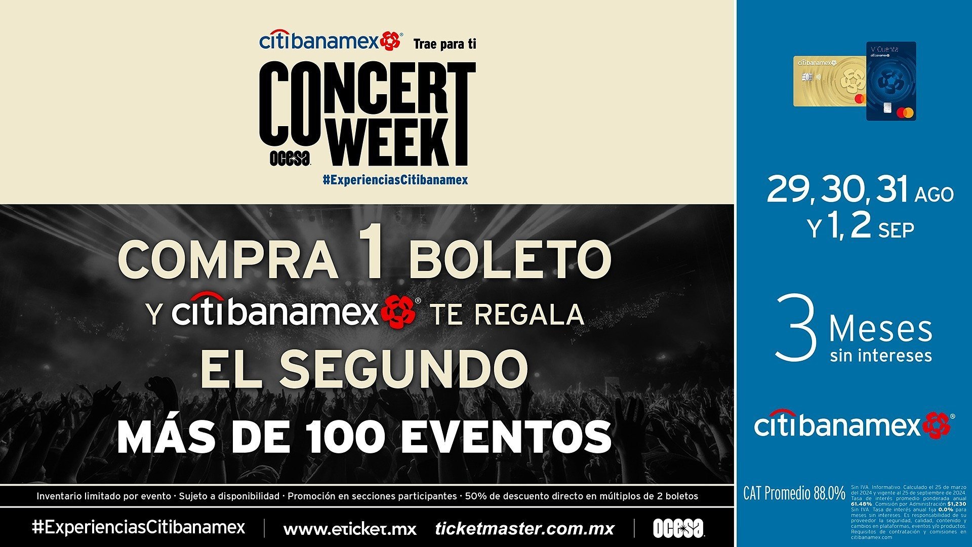 Ocesa Concert Week 2024: cómo comprar boletos 2x1 para Corona Capital ...