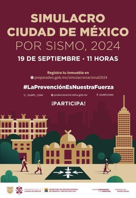 ¿Cuándo es el Simulacro Nacional de septiembre 2024? A qué hora sonará ...