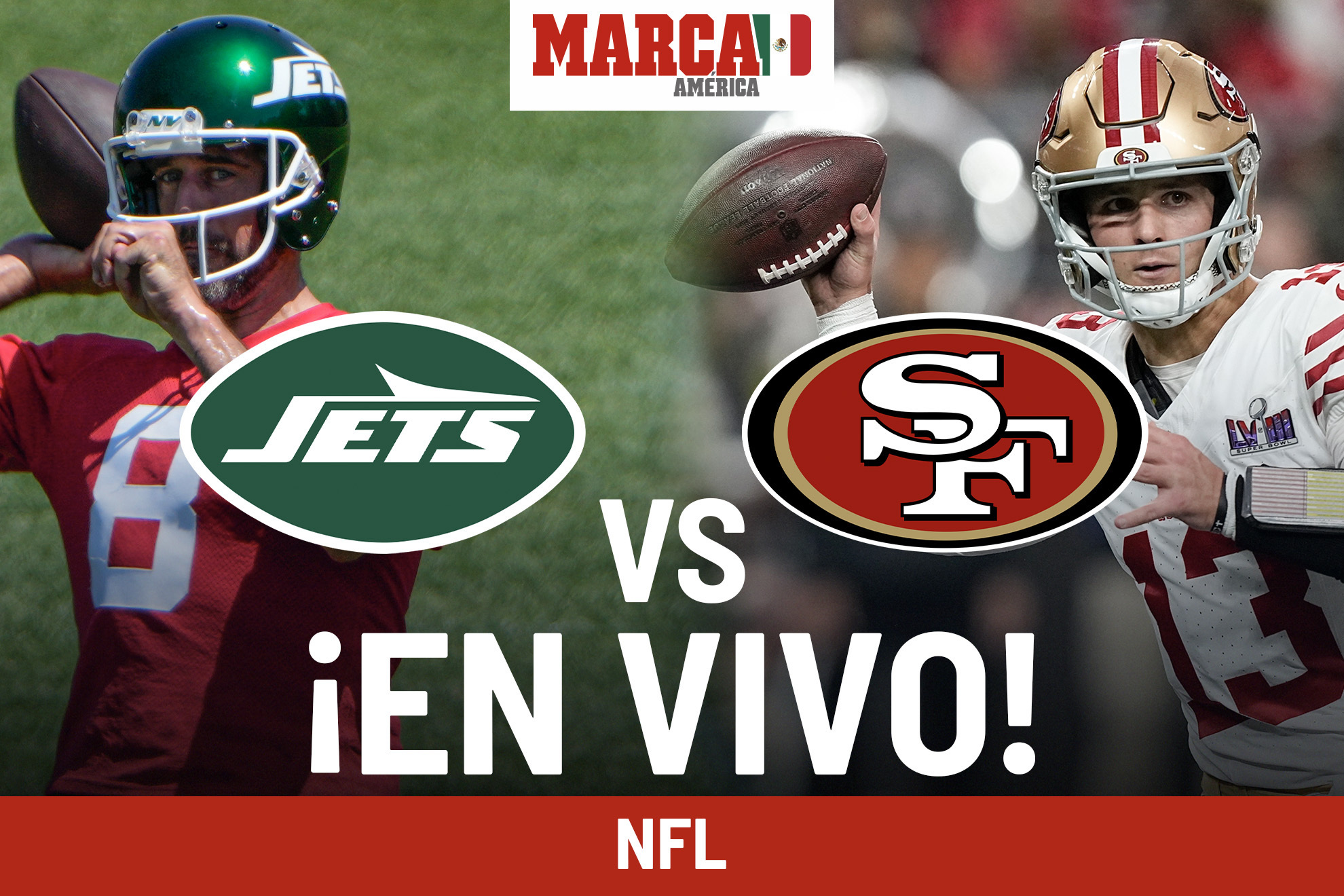 NY Jets vs 49ers EN VIVO. Partido de San Francisco hoy - Juego de NFL ...