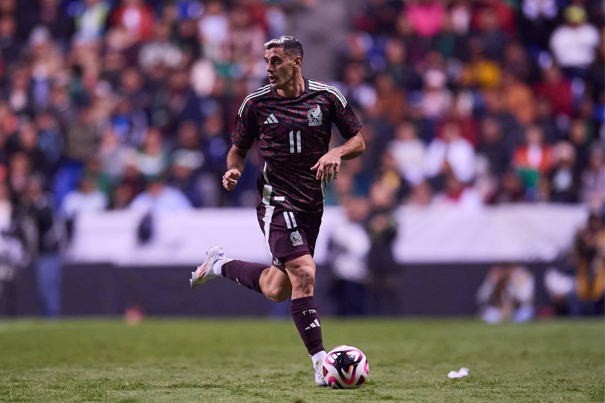 Germán Berterame disputa ante Valencia su primer partido con México ...