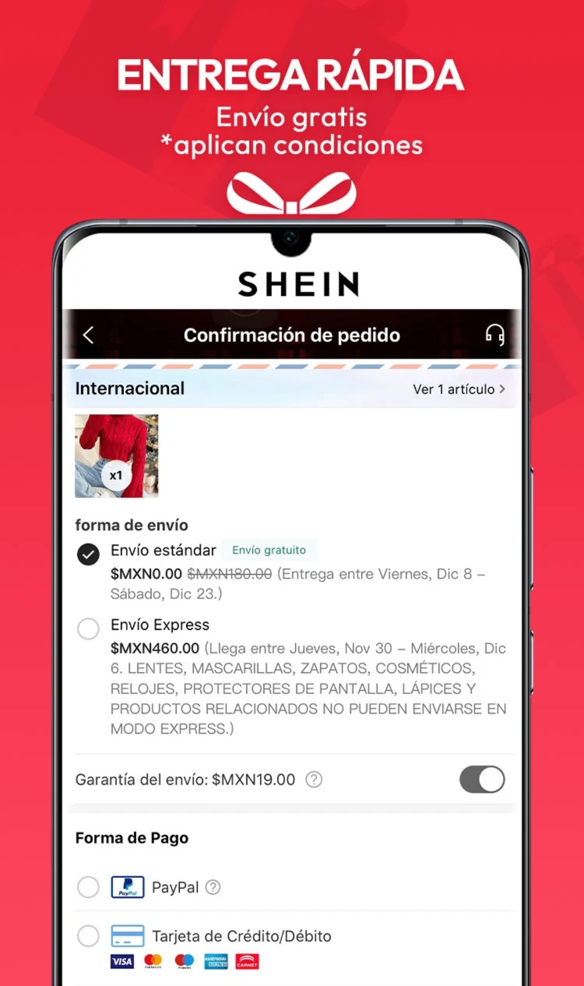 ¿Cuánto tarda en llegar un pedido de Shein a México? | MARCA México
