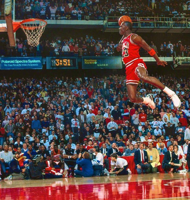 Michael jordan sabía cómo volar 1988. | MARCA.com