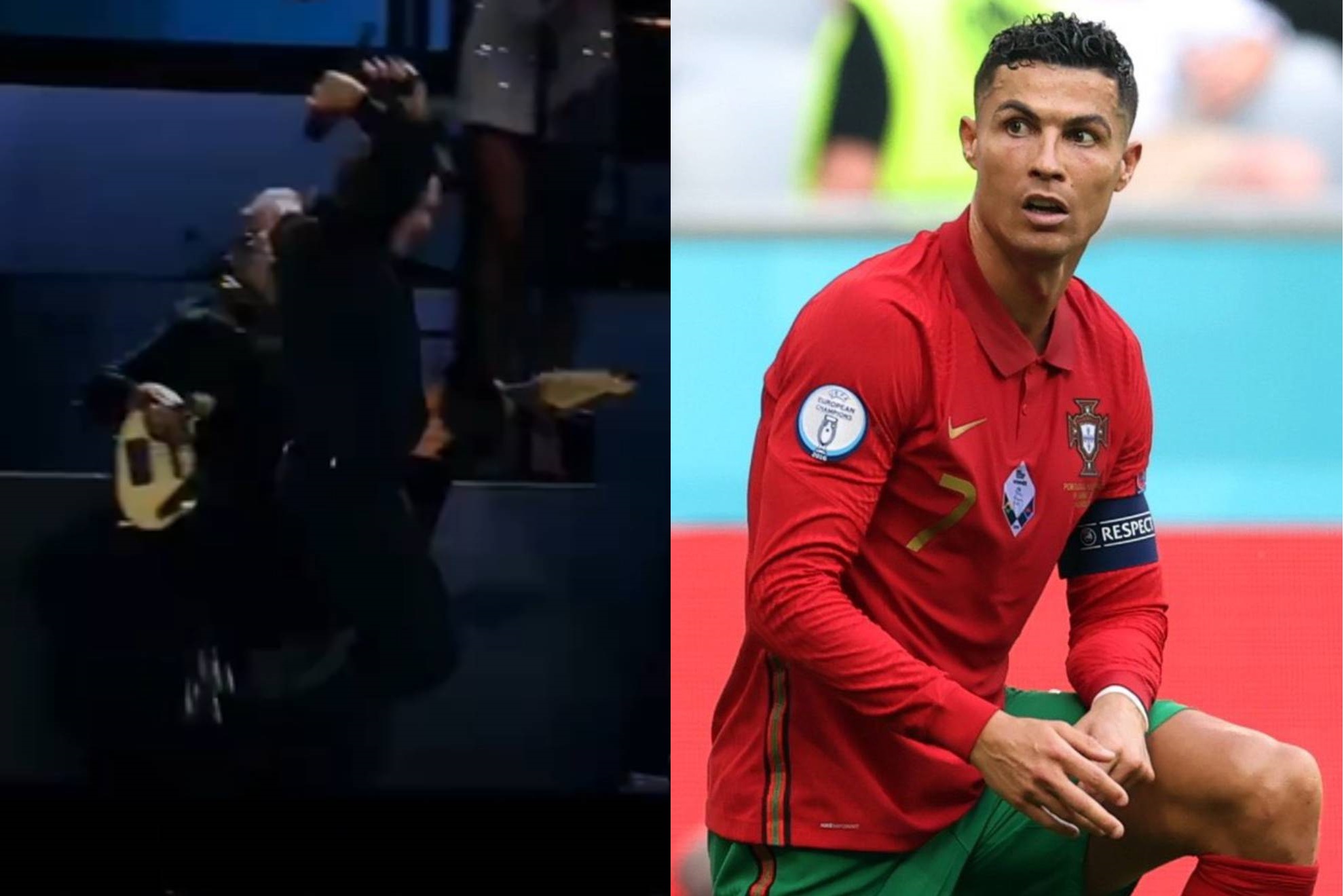 ¿Luis Miguel le va a Real Madrid? Celebra con el SIU de Cristiano ...