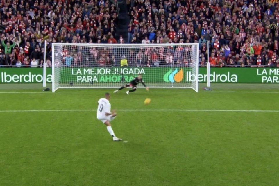 LaLiga EA Sports 2024: Mbappé vuelve a tirar un penal... y vuelve a ...