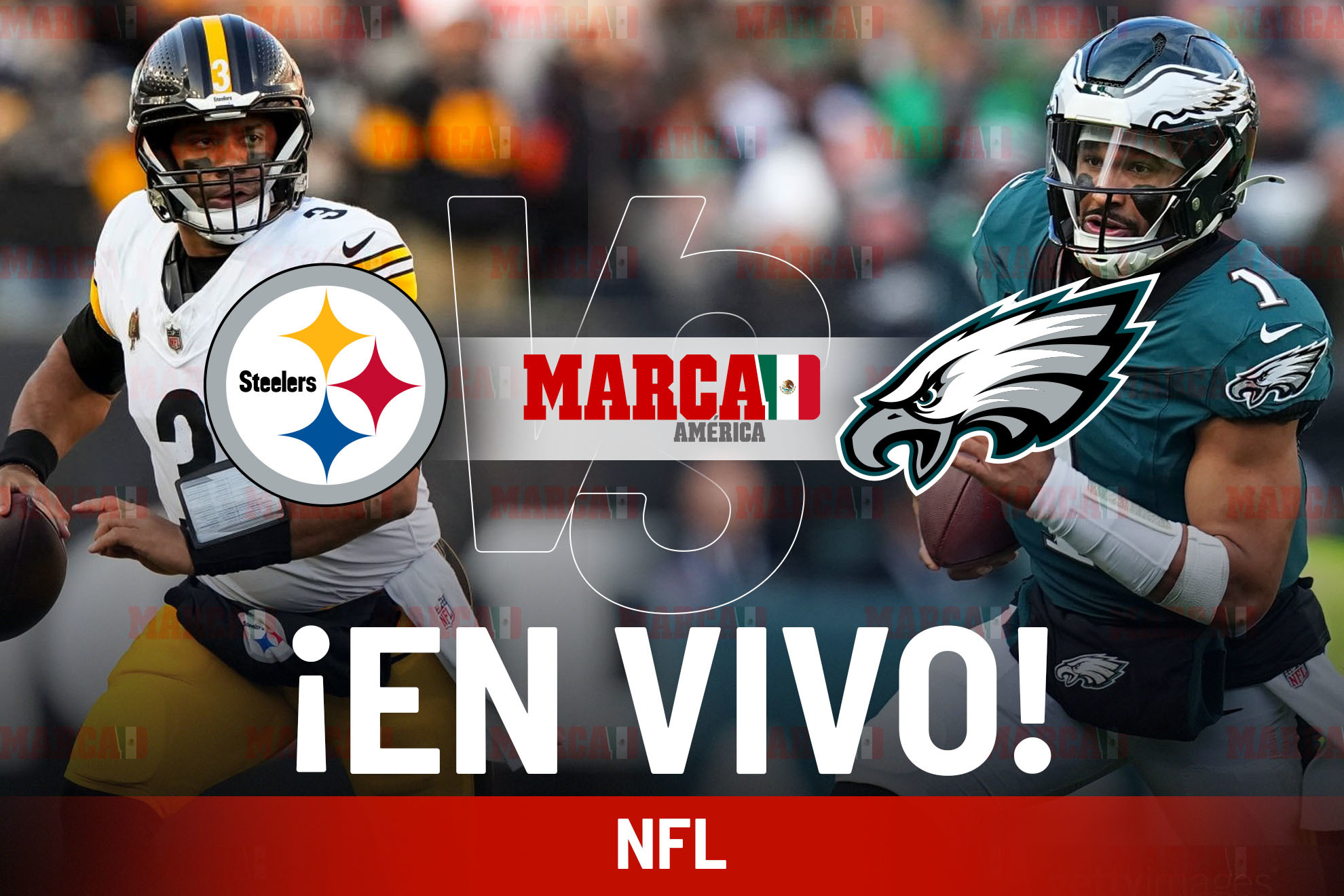 NFL: Steelers vs Eagles EN VIVO. Partido de Pittsburgh hoy - NFL 2024