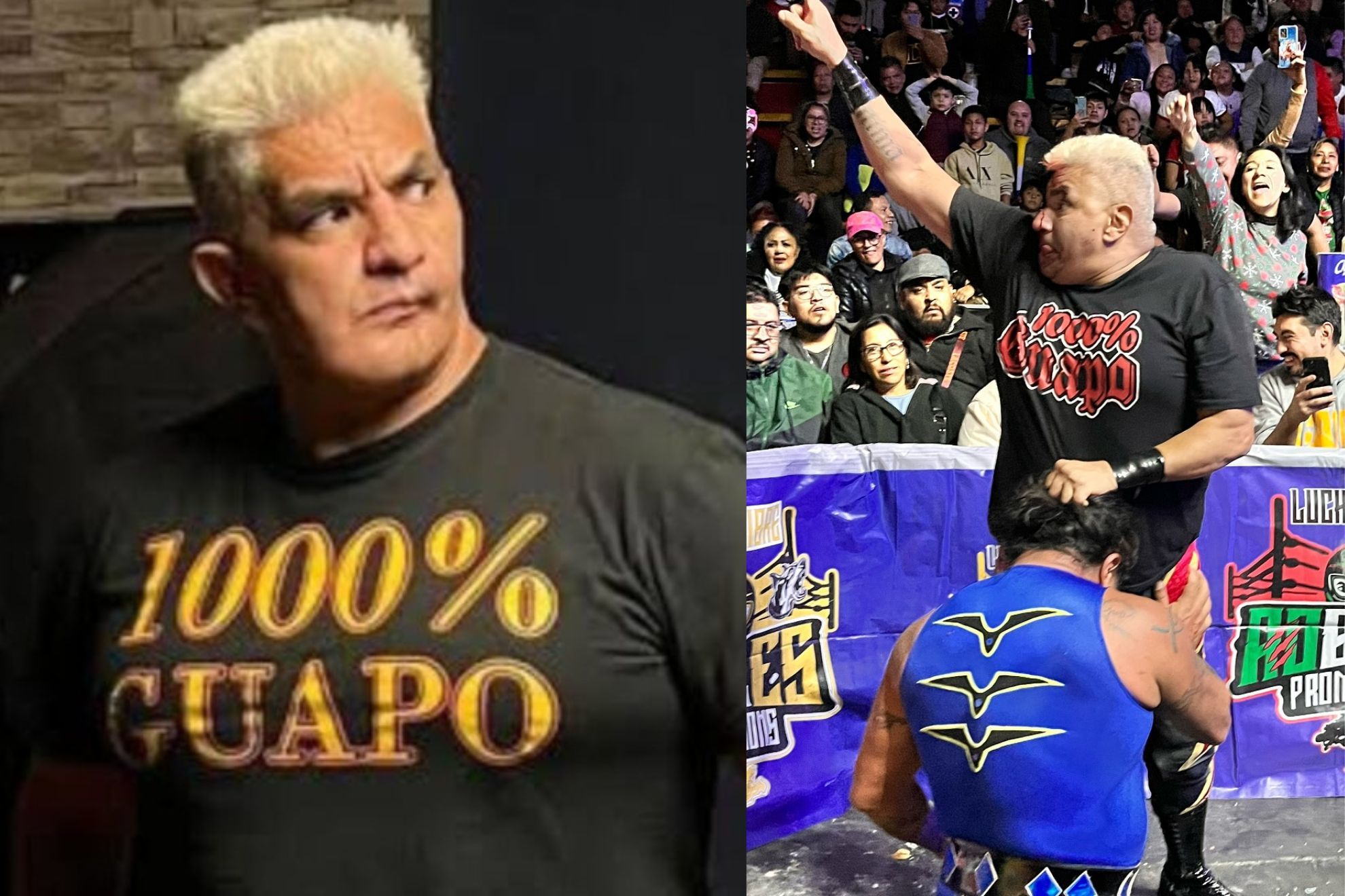 Shocker reaparece en función de lucha libre pero sale en camilla ...