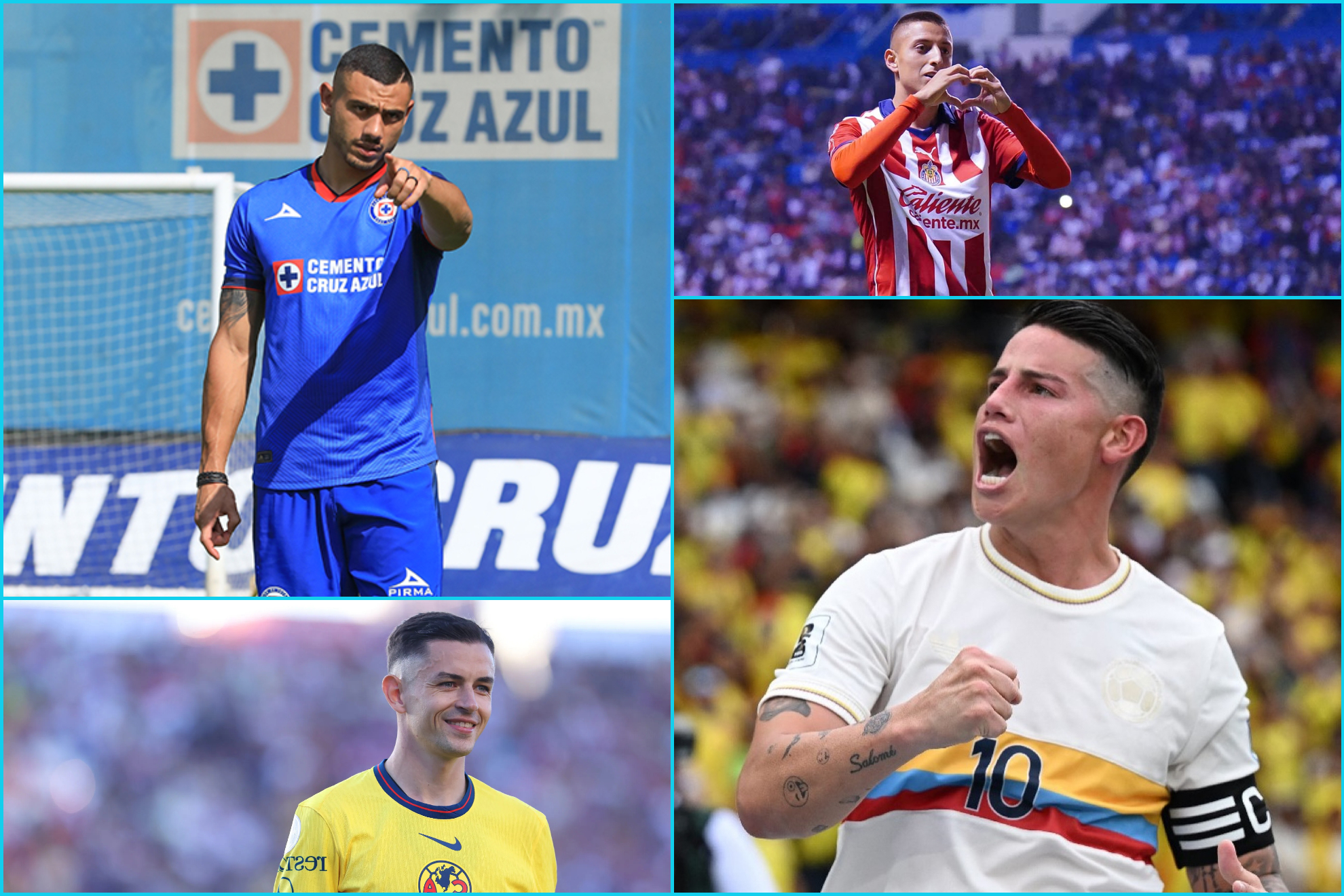Liga MX 2025¿Será James Rodríguez? Los jugadores más valiosos de la ...