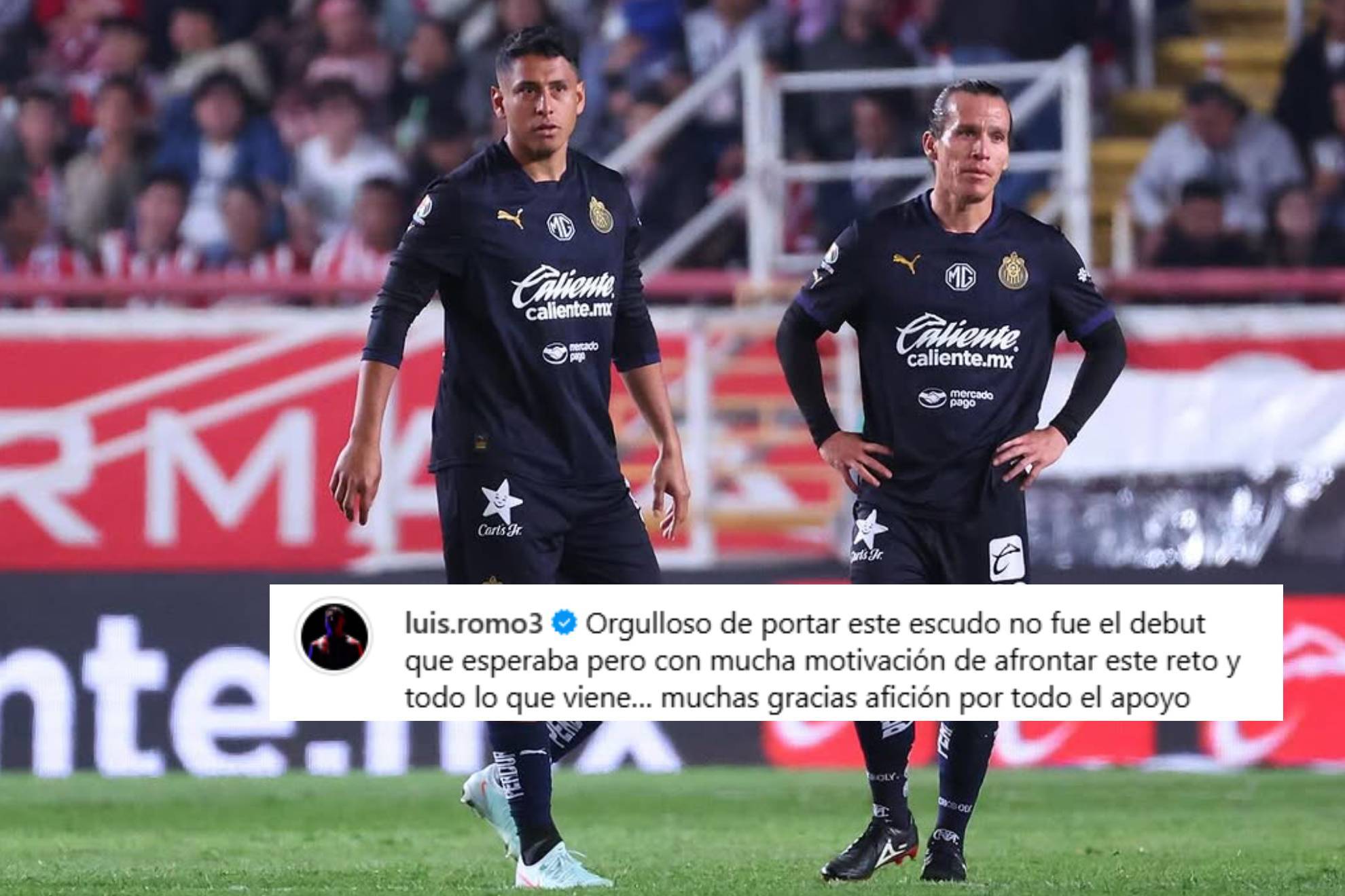 Liga MX 2025: Luis Romo da la cara tras su amargo debut con Chivas ...