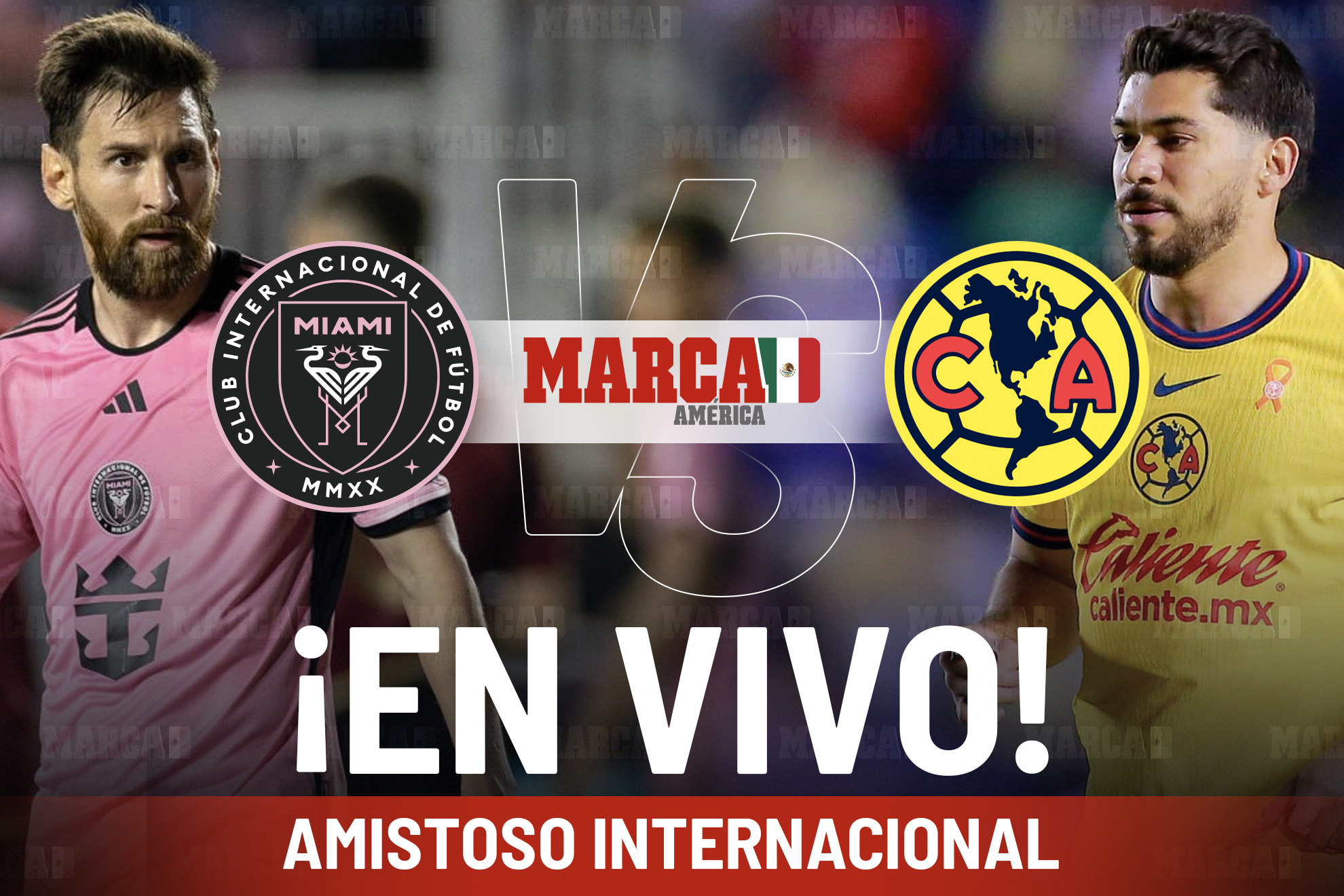 Amistosos clubes: Juego América vs Inter Miami EN VIVO Online. ¿Cómo ...