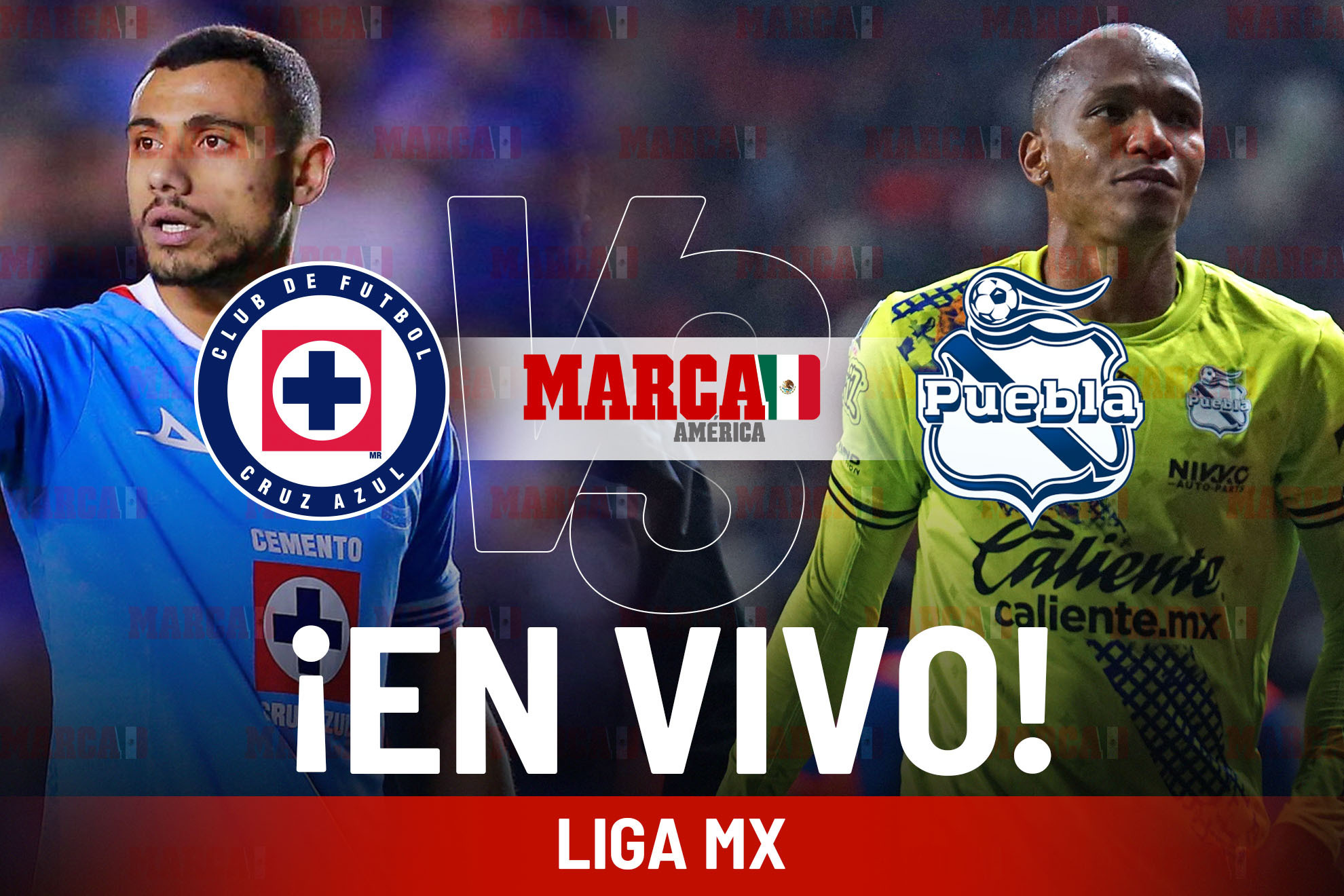 Juego Cruz Azul vs Puebla EN VIVO Online. Partido hoy - Liga MX 2025