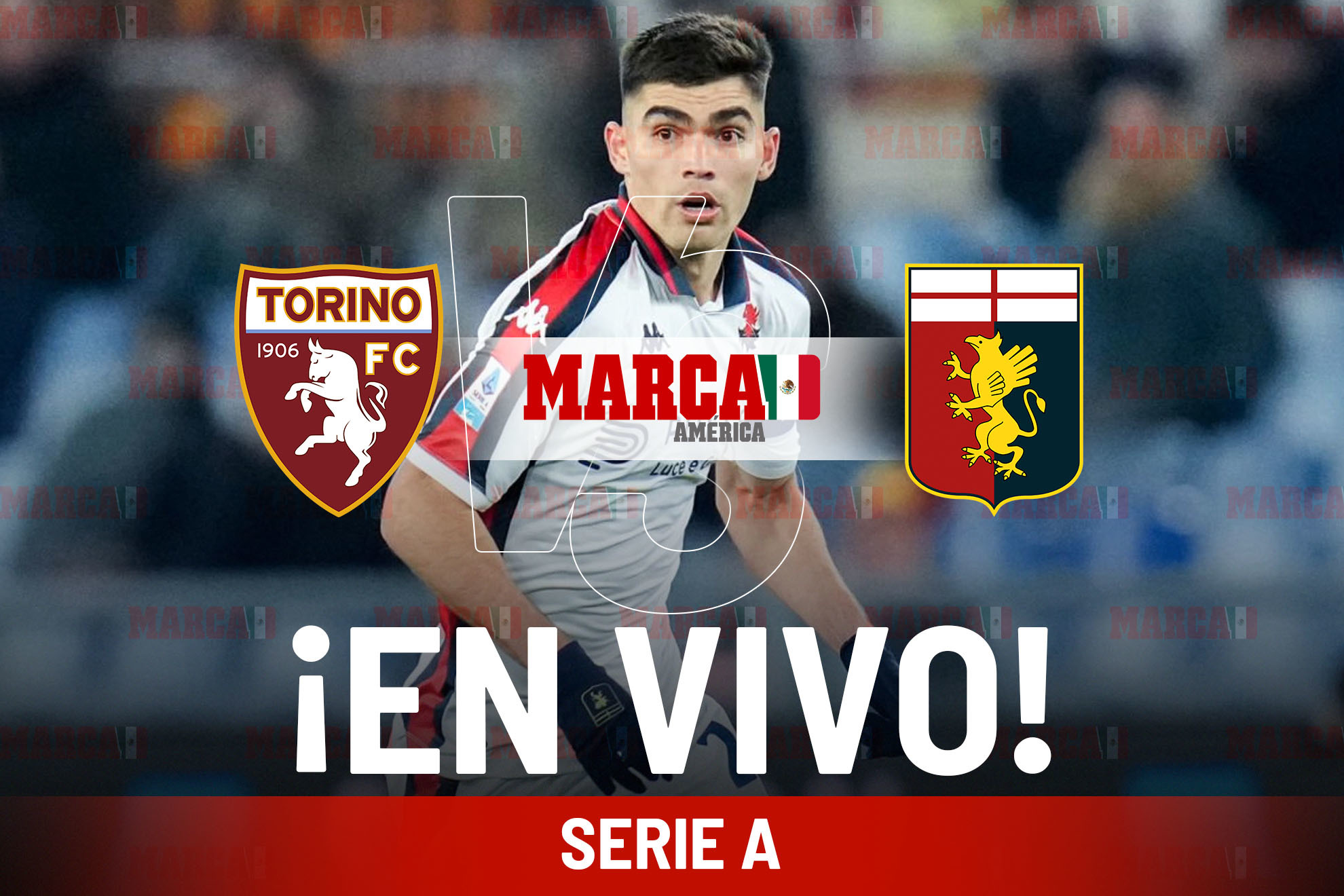 Torino vs Genoa EN VIVO Online. Partido hoy - Johan Vásquez en Serie A 2025