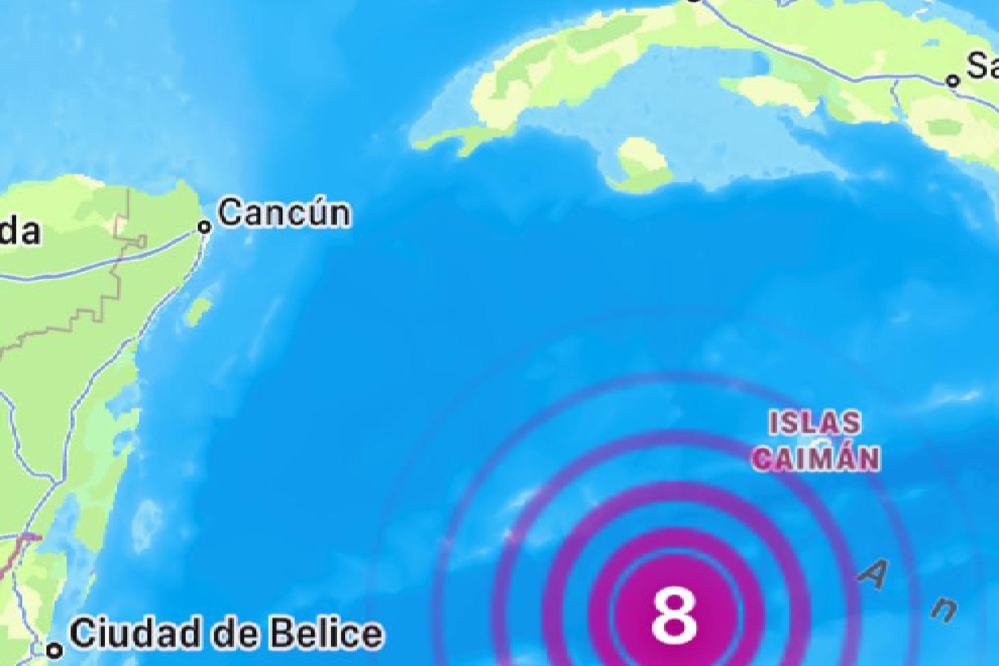 Temblor Cancún Hoy Fuerte Sismo Sacude El Mar Caribe Emiten Alerta