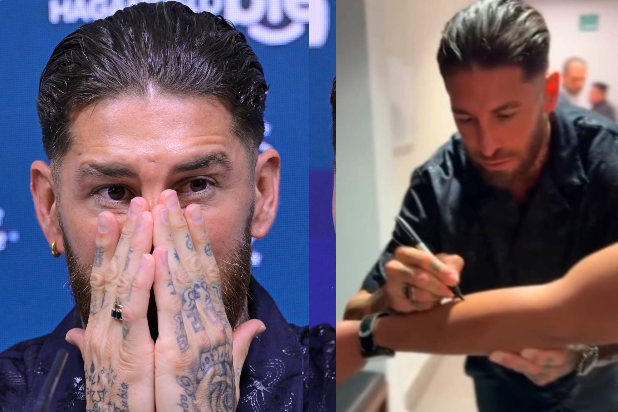 Liga MX 2025: Sergio Ramos firma brazo a fan de Rayados, y ahora es su ...