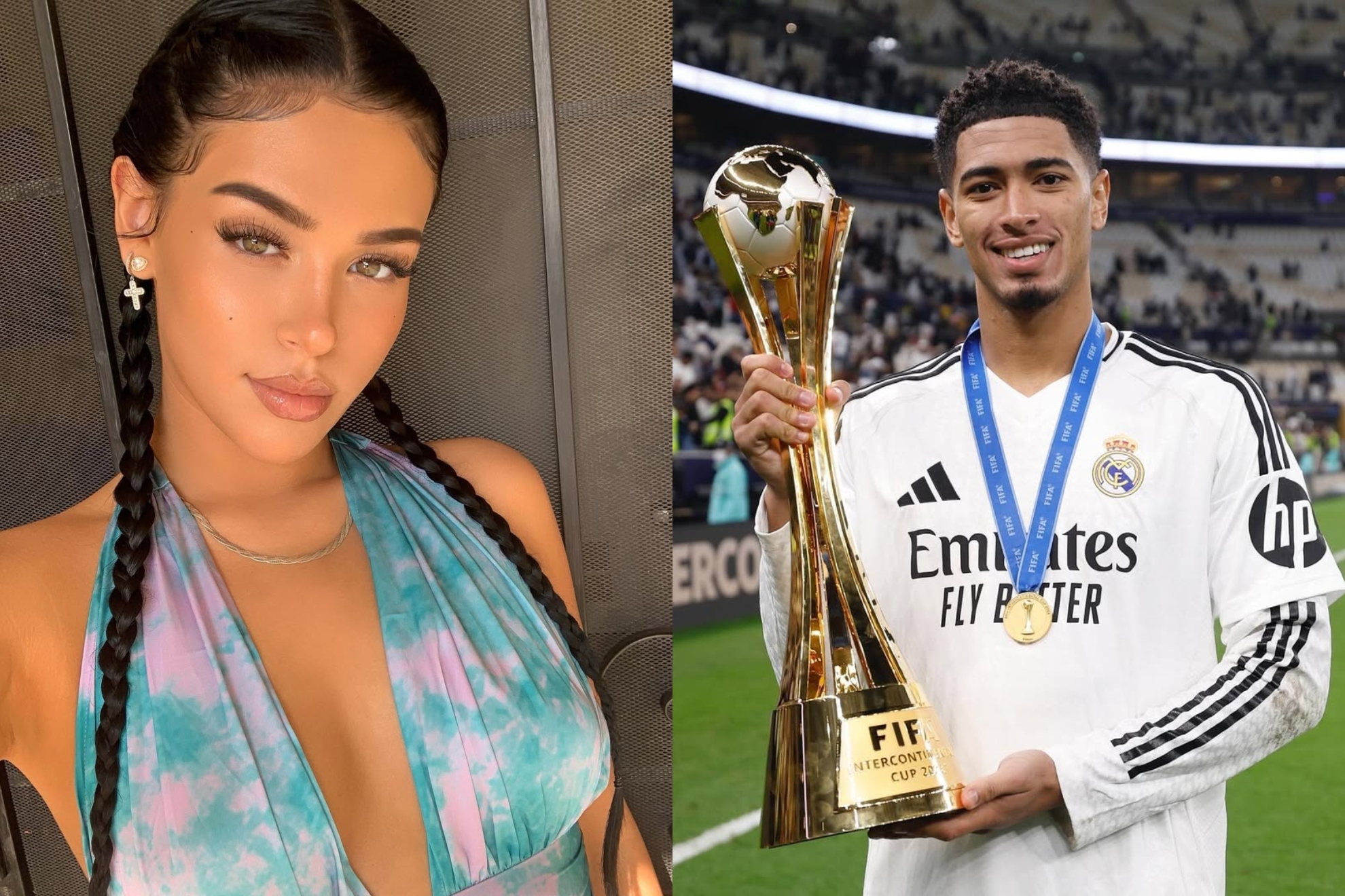 LaLiga EA Sports 2025Ella es Ashlyn Castro, la novia de Bellingham que ...