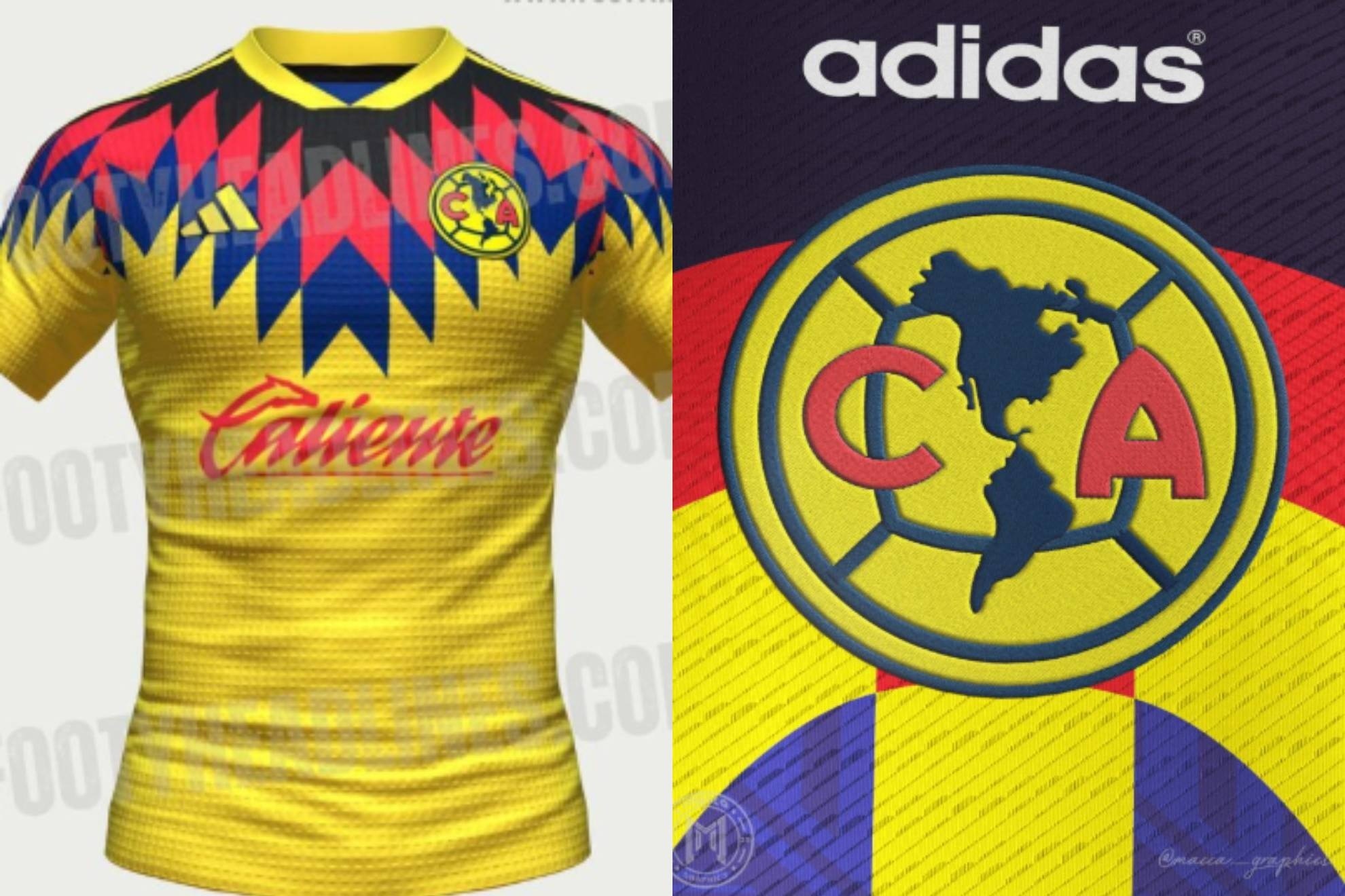 América y su jersey Adidas 2025: ¿Cuál es la buena? Todos los conceptos ...