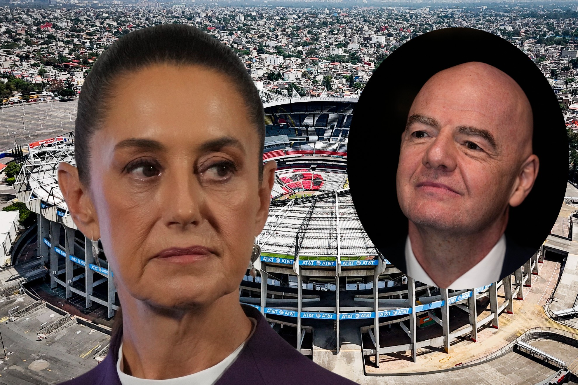 Gianni Infantino dice presente en La Mañanera; Claudia Sheinbaum ...