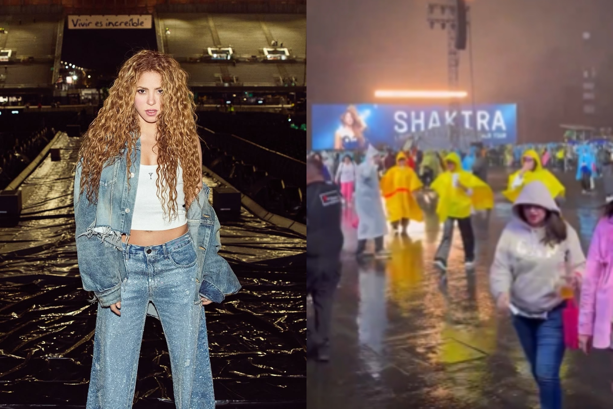 Shakira vuelve a salir tarde en concierto en CDMX: Ahora sí con una ...