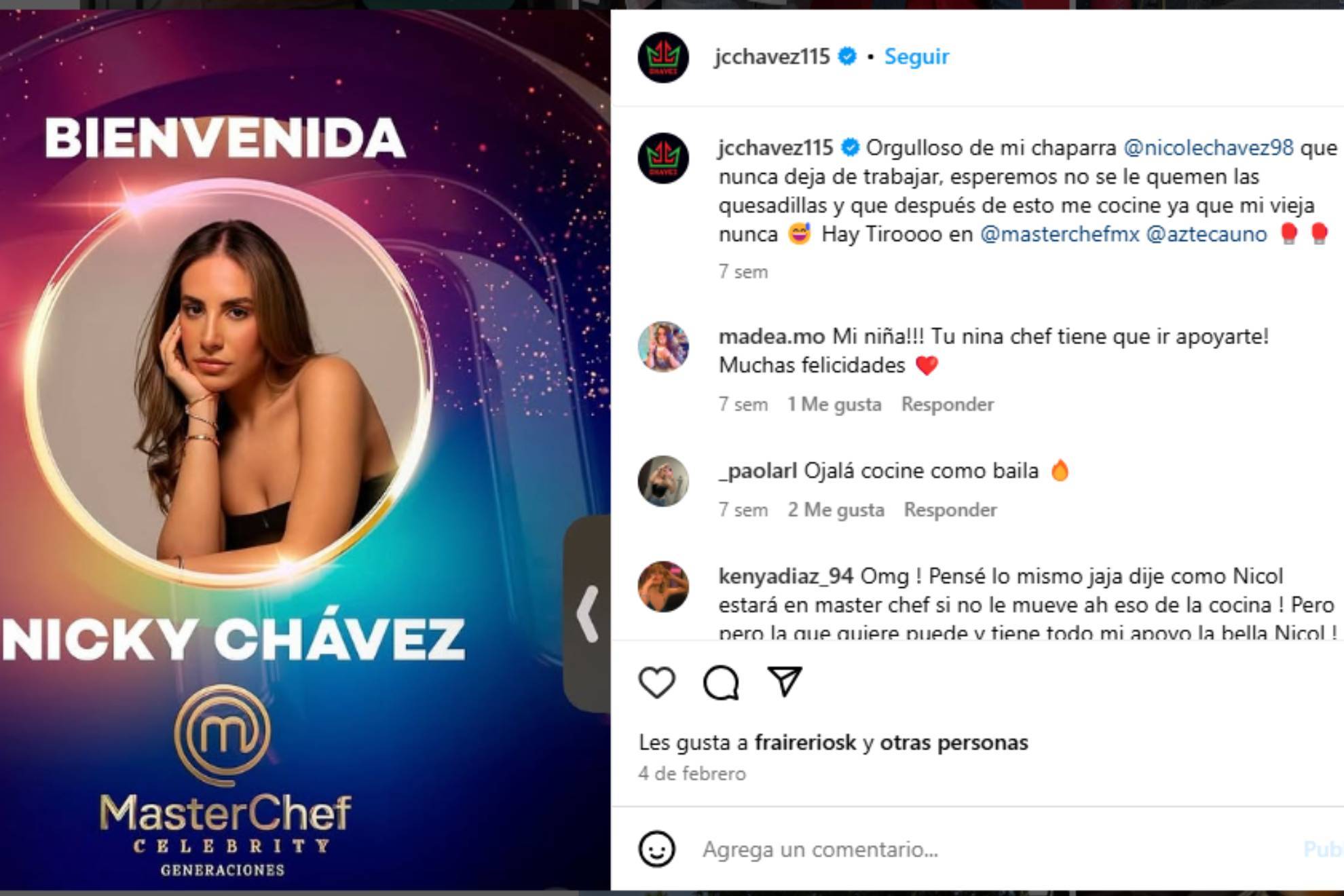 Julio César Chávez le lanza una fuerte advertencia a su hija Nicole en ...
