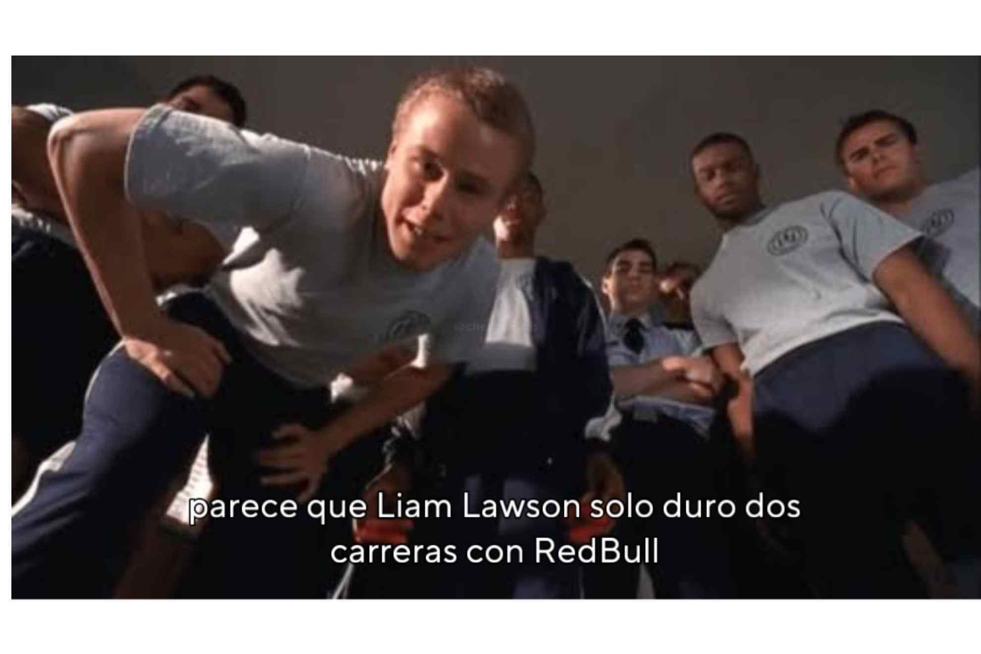 Los memes del despedido de liam lawson en red bull | MARCA.com
