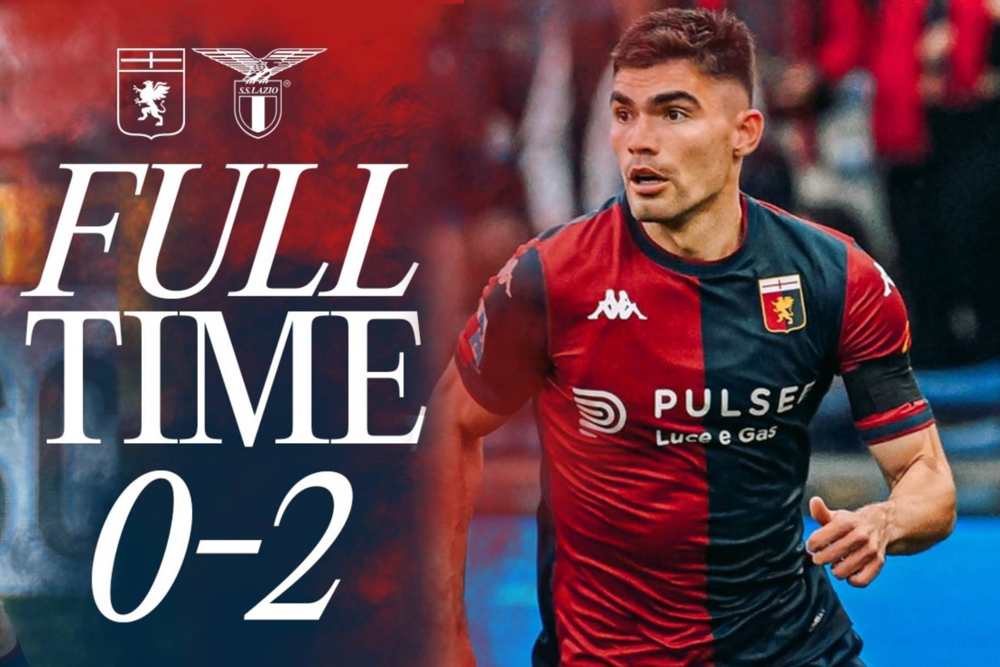 Resultado Genoa vs Lazio: Dura derrota para Johan Vásquez en Serie A 2025