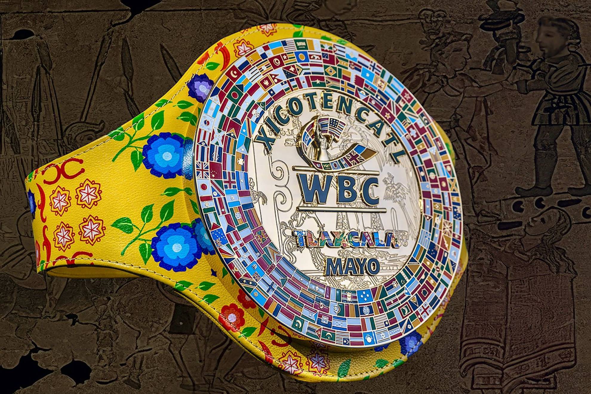 Este es el bello cinturón que se llevará el ganador de la pelea de ...