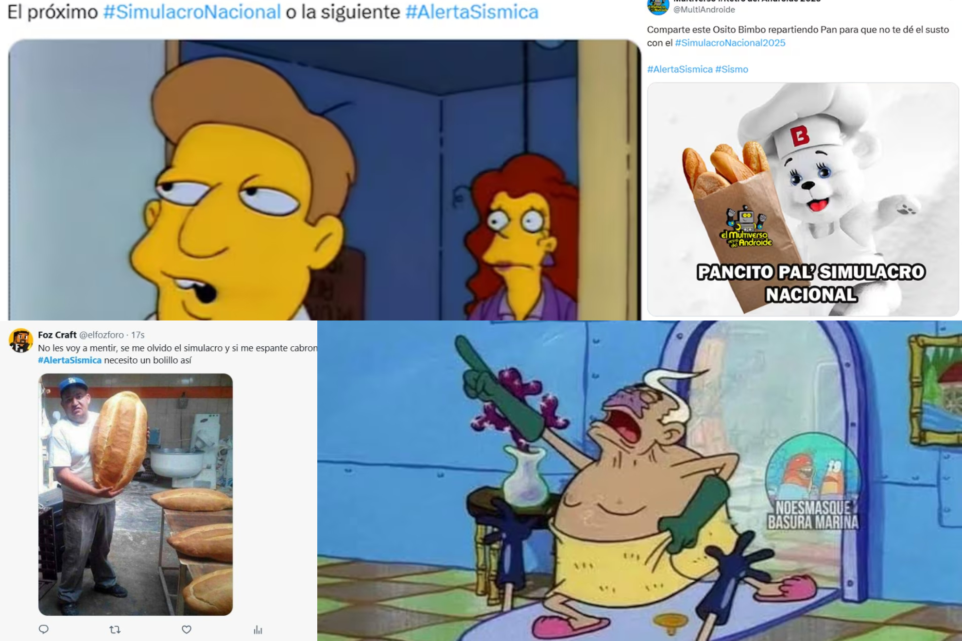 Los mejores MEMES del Simulacro Nacional 2025 - Este martes 29 de abril ...