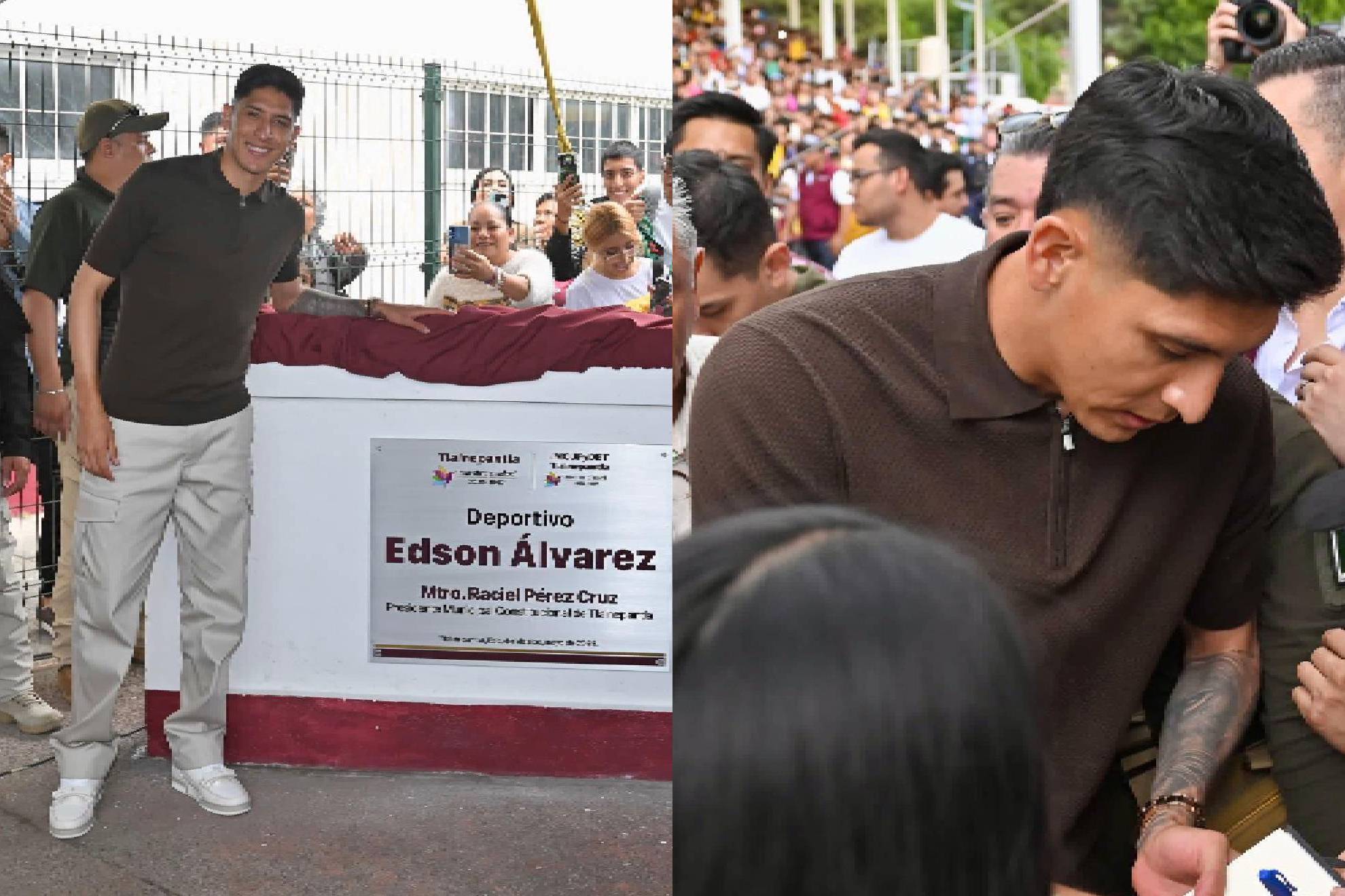 Edson Álvarez en Tlalnepantla: Caos ocasionado por la presencia del ex ...