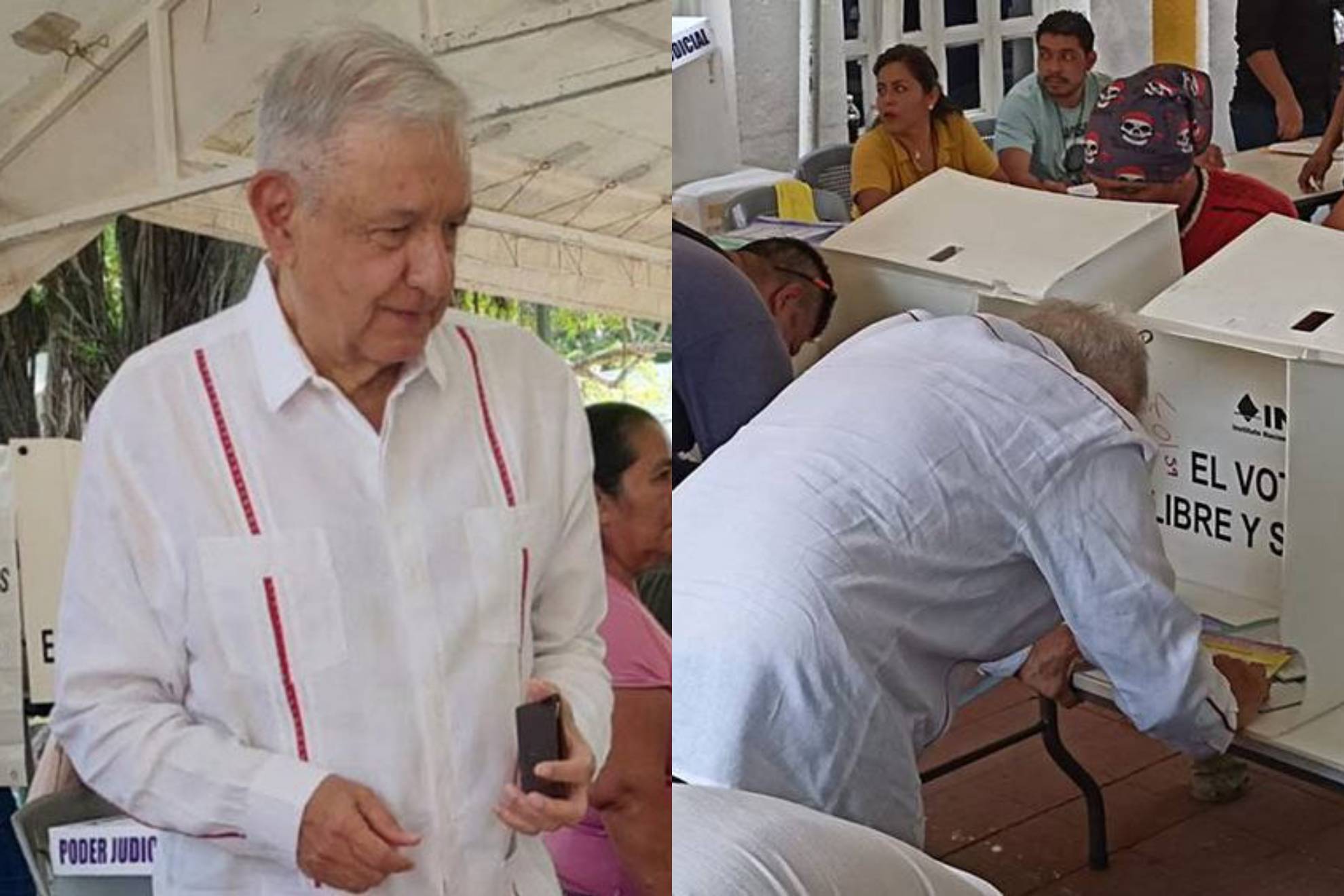 AMLO reaparece en Elección Judicial 2025: "Estoy haciendo algo que les ...