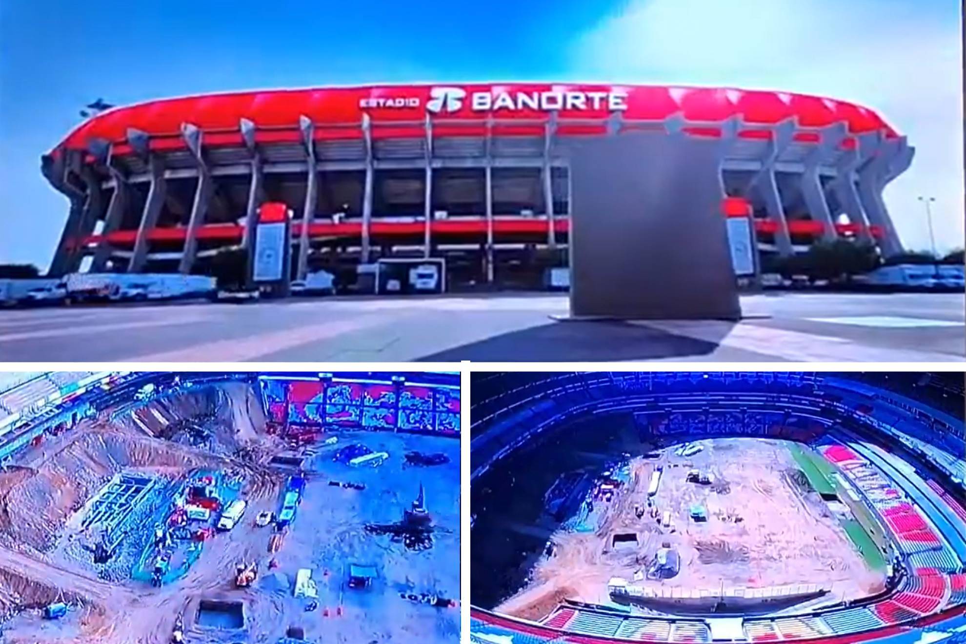 Las primeras imágenes de cómo quedará el Estadio Azteca para el Mundial 2026 | MARCA México