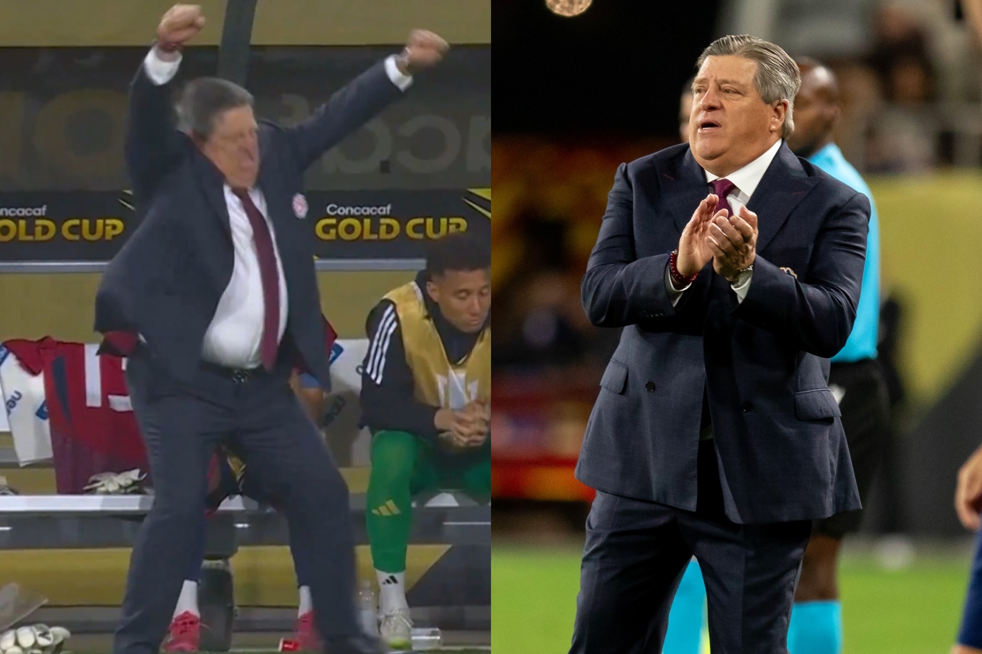 ¡Miguel Herrera está de vuelta! El viral festejo en el triunfo de Costa Rica en Copa Oro | MARCA ...
