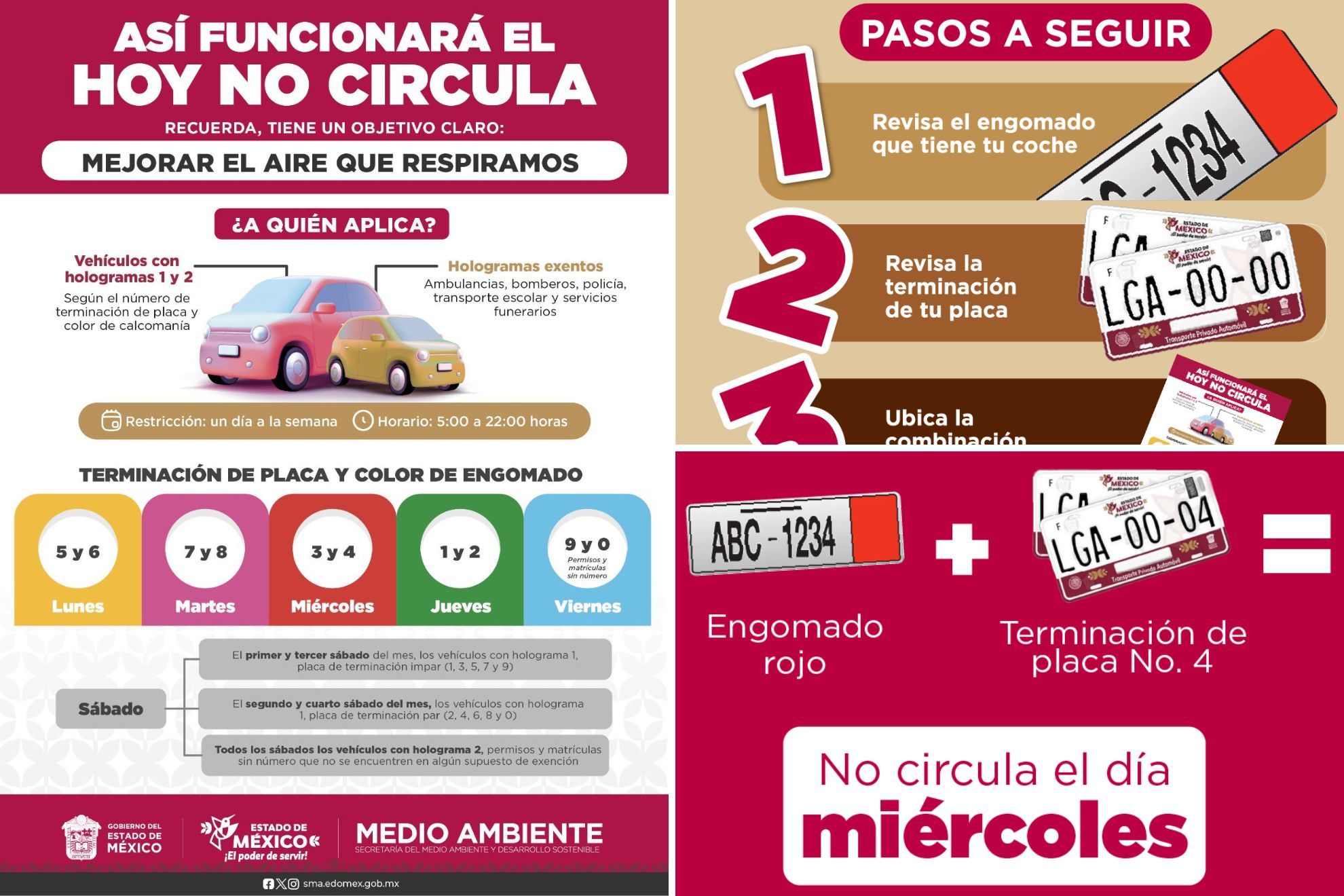 Nuevo Hoy No Circula 2025: ¿Qué cambios tendrá en Edomex en julio? esto ...