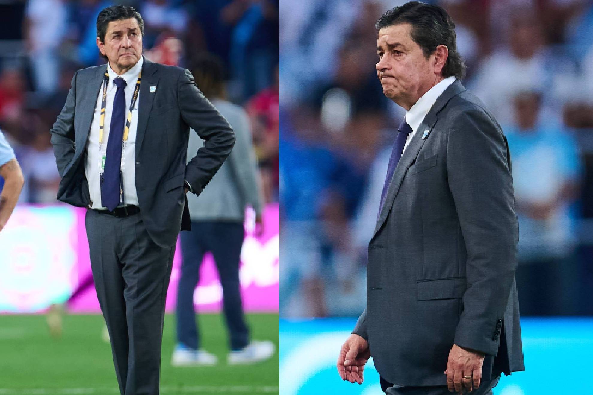 Luis Fernando Tena triste por no llegar a la Final de la Copa Oro ...