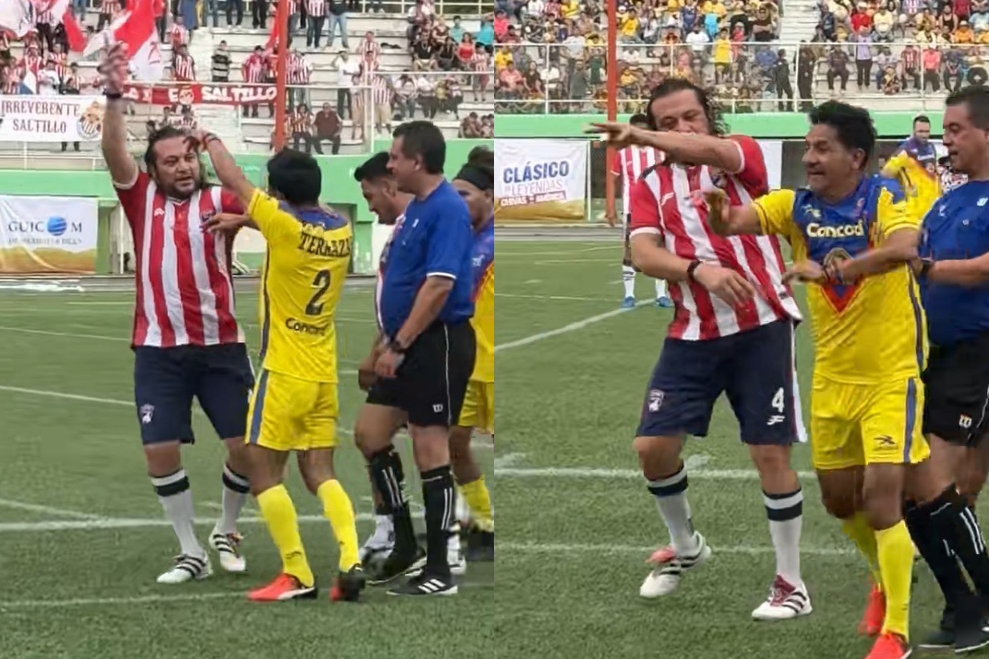 Liga MX 2025: Isaac Terrazas y Héctor Reynoso se agarran a empujones en ...