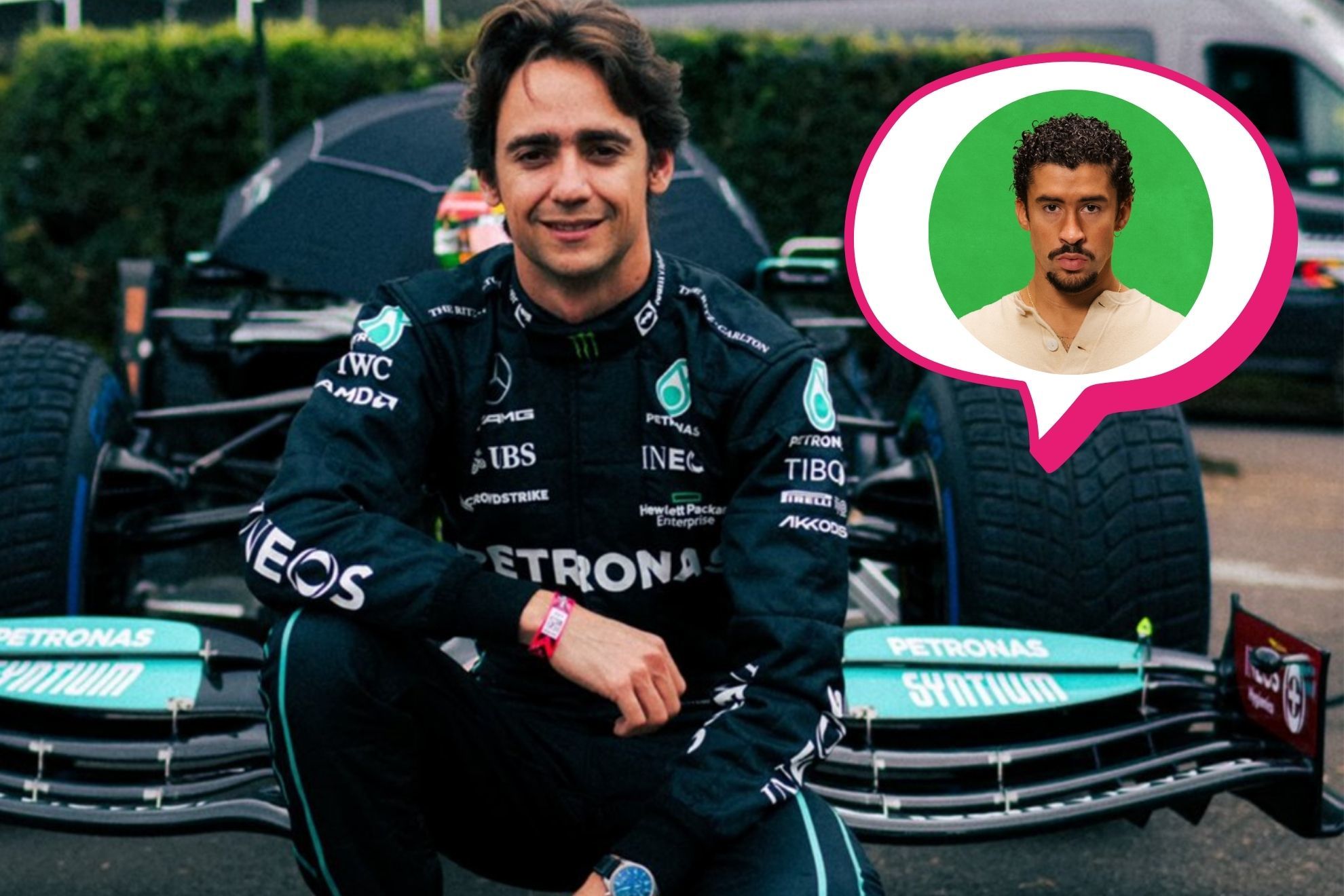 Esteban Gutiérrez vuelve a subirse a un F1 gracias a Bad Bunny | MARCA ...