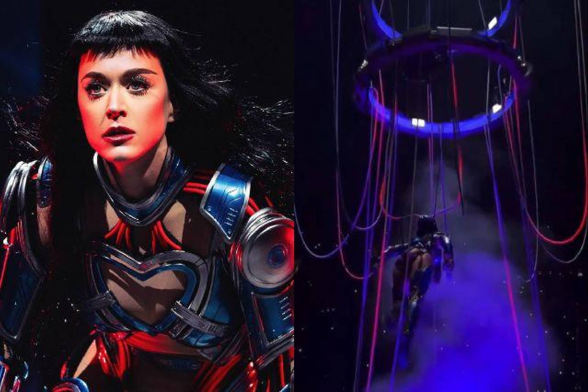 Katy Perry and the electric shock in the middle of a concert; the ...