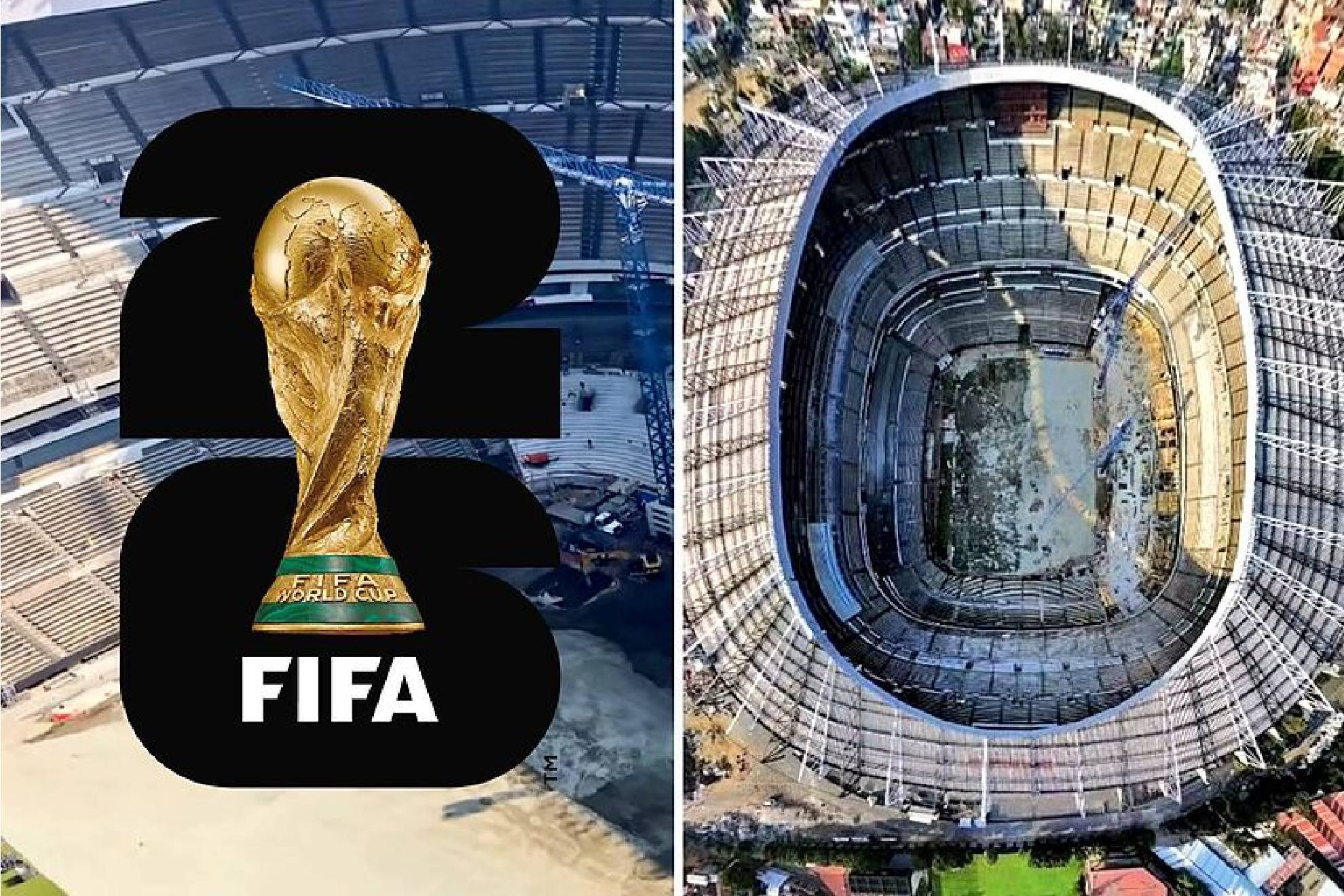 Azteca Stadium: New images revealed as doubts remain for 2026 World Cup ...
